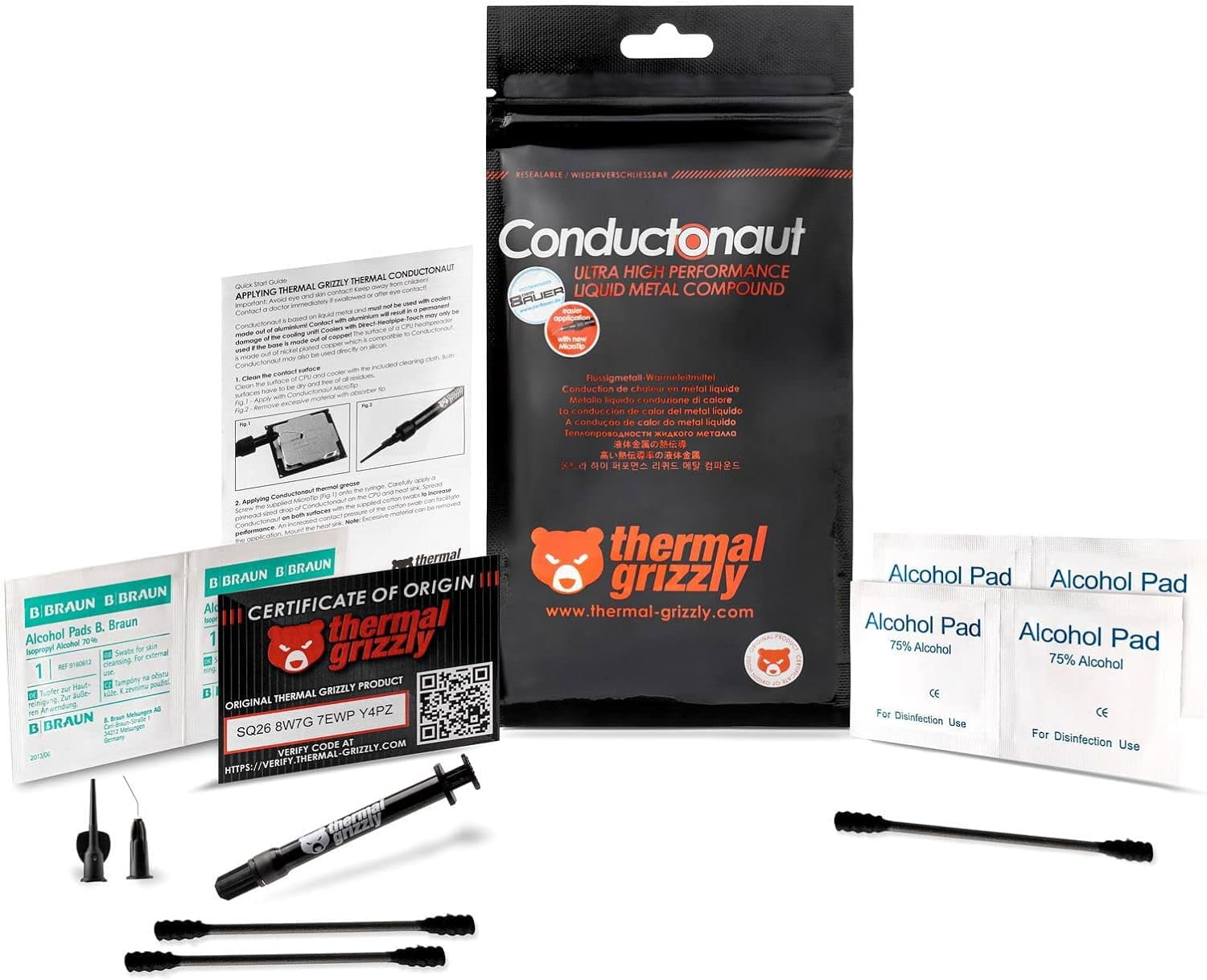 Thermal Grizzly Conductonaut Thermal Grease - Gram Nepal | Ubuy