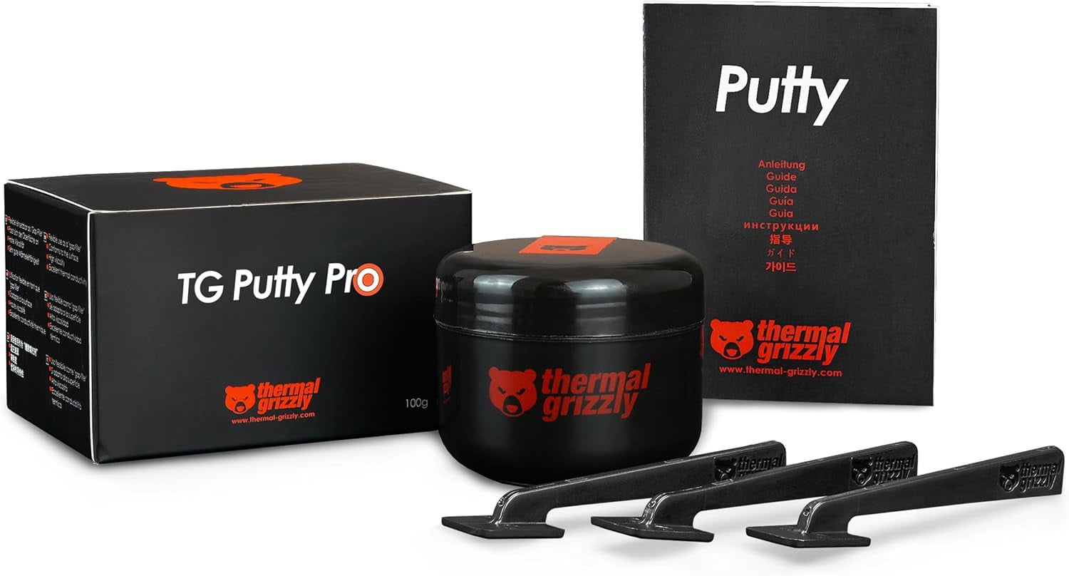Thermal Grizzly TG-P-P-100 Putty Pro 100g High-Performance Non ...