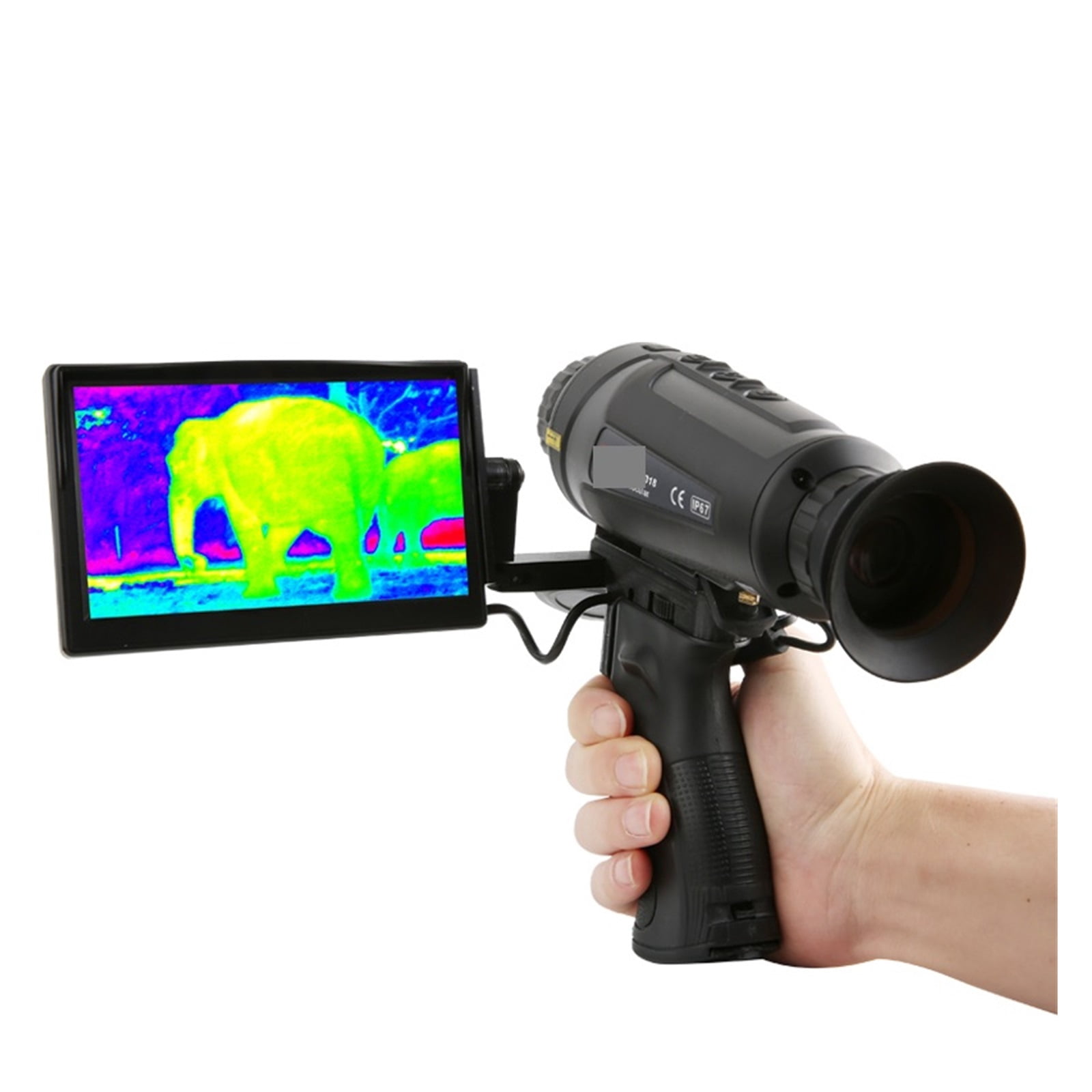 Thermal Imager Handheld Night Vision Sight Outdoor Monocular ...