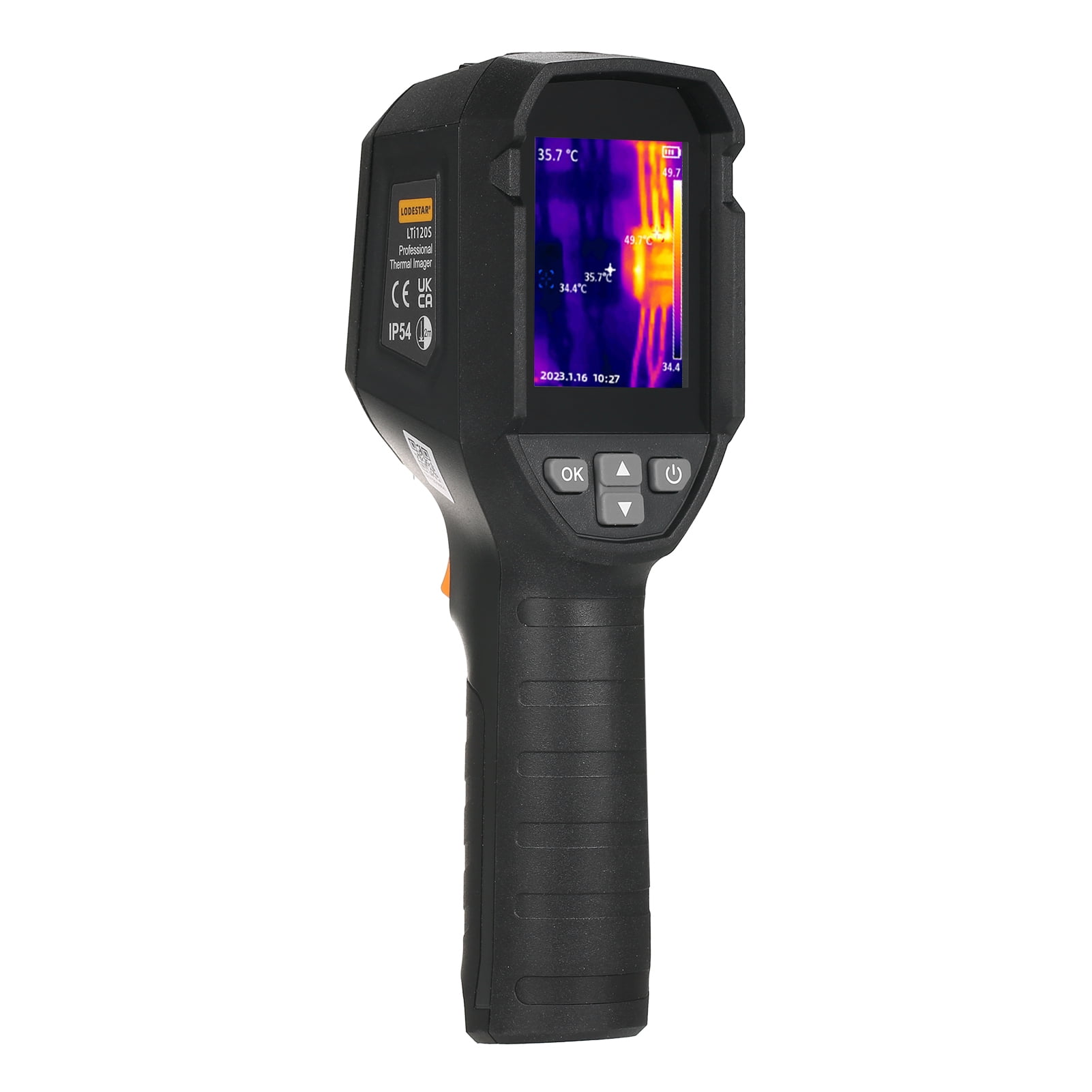 Thermal Imager,Thermal Camera Resolution With 6 Thermal 2.4-inch Lcd ...