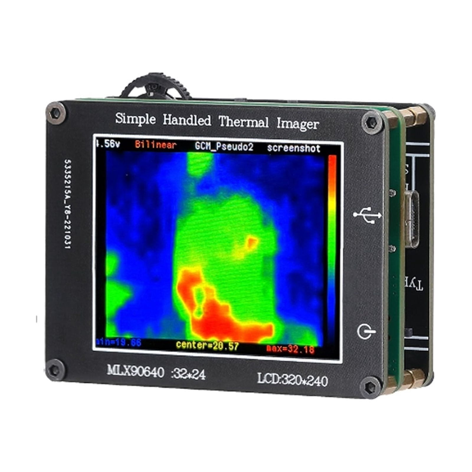 Thermal Imaging Camera, 24 * 32 Pixel Infrared Sensor Simple Thermal ...
