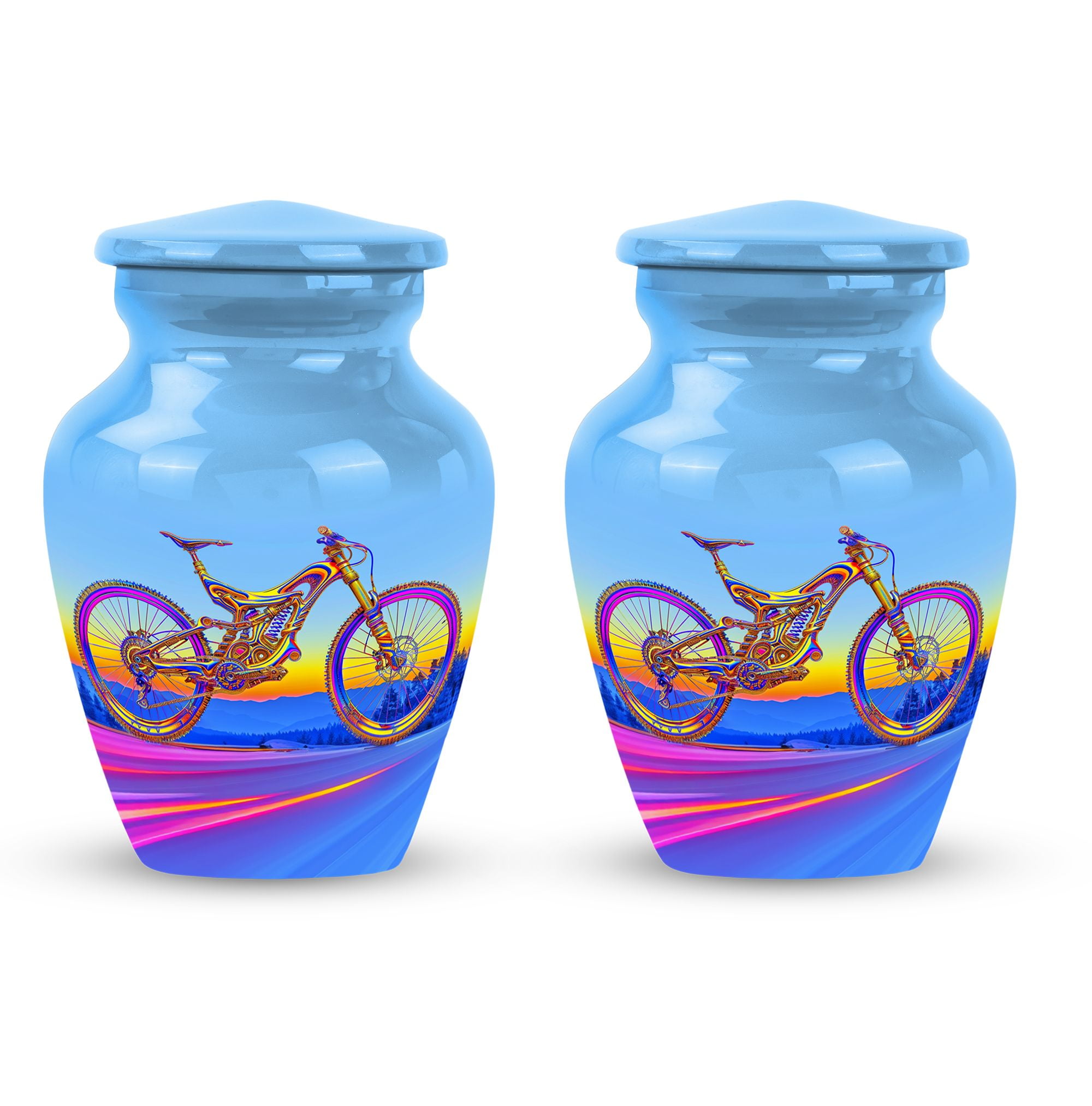 Thermal Imaging Velocity Motorcycle - Small Cremation Urns - Tiny ...