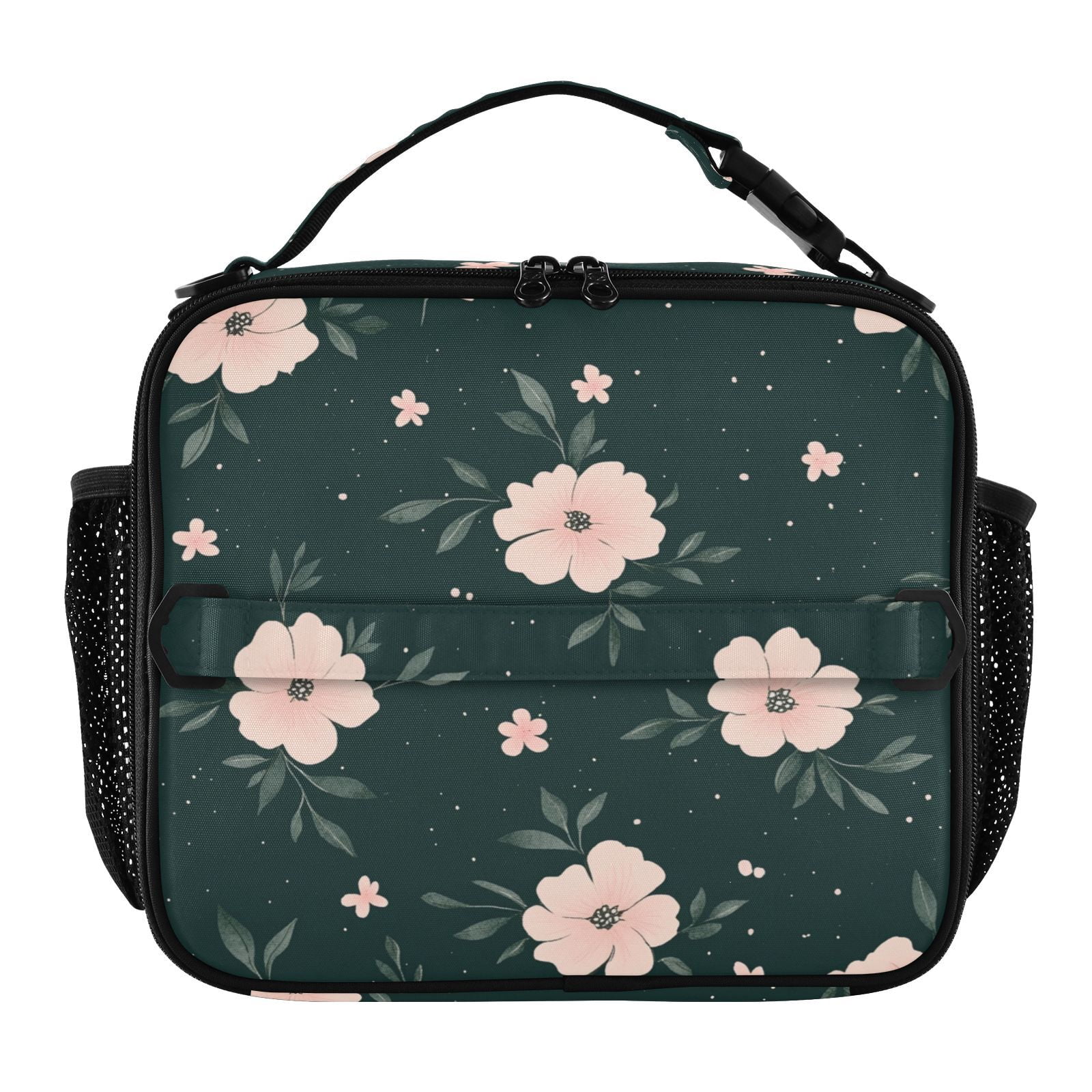 Thermal Insulated Lunch Bag 5.5 L with Side Mesh Pockets,Reusable ...