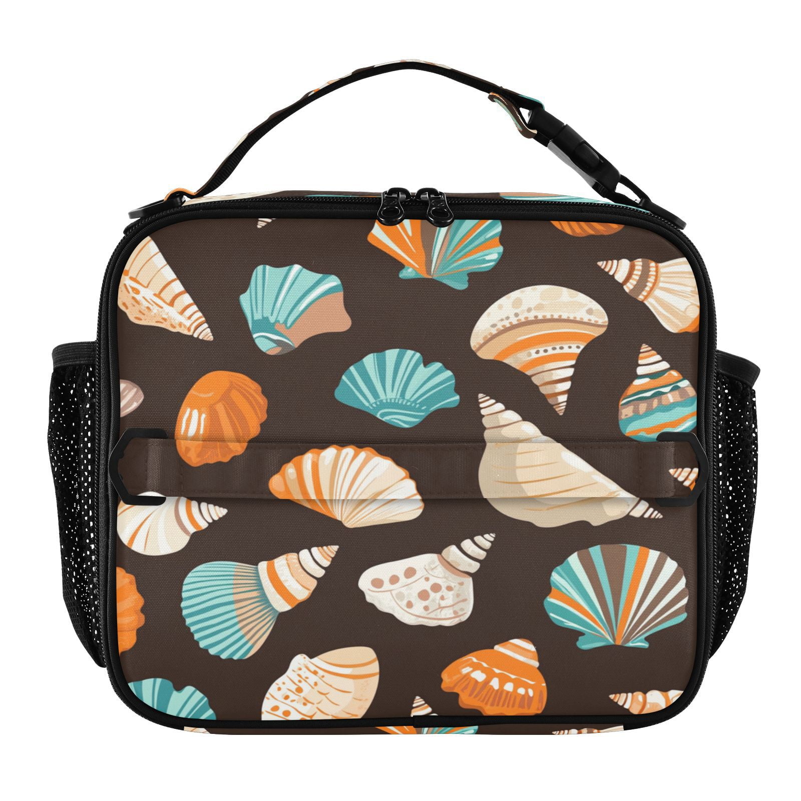 Thermal Insulated Lunch Bag 5.5 L with Side Mesh Pockets,Reusable ...