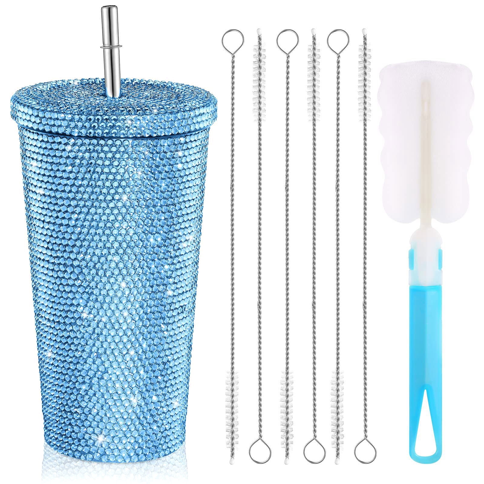 Thermal Insulation Cups Straw Thermal Cup Vacuum Flasks Stainless Steel ...