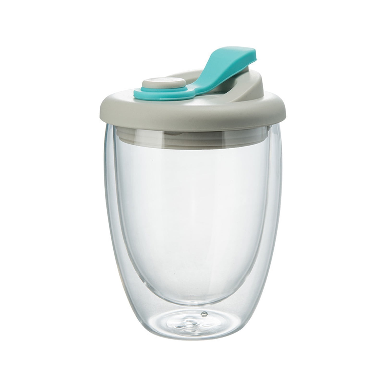 Thermal Insulation Glass Tumblers Double Walled Construction Spill ...