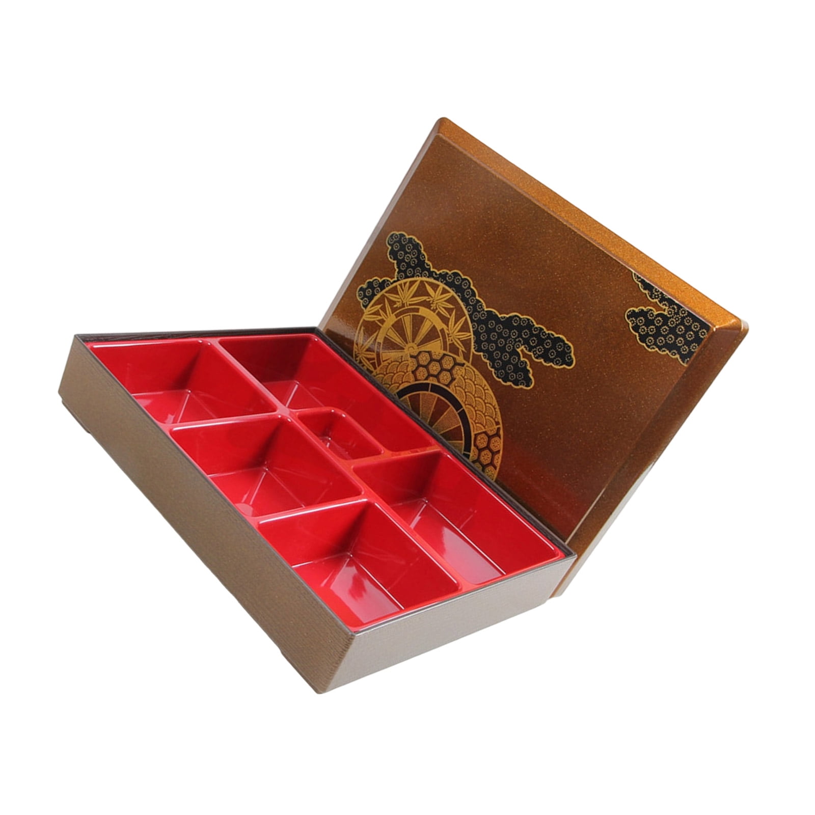 Thermal Insulation Lunch Box 5/6 Section Divider Design Plastic Sturdy ...