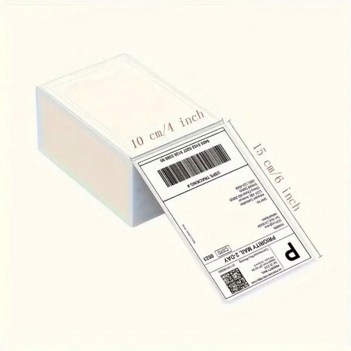 Thermal Labels 4x6 - 4000 White Shipping Labels 100x150mm - Thermal ...