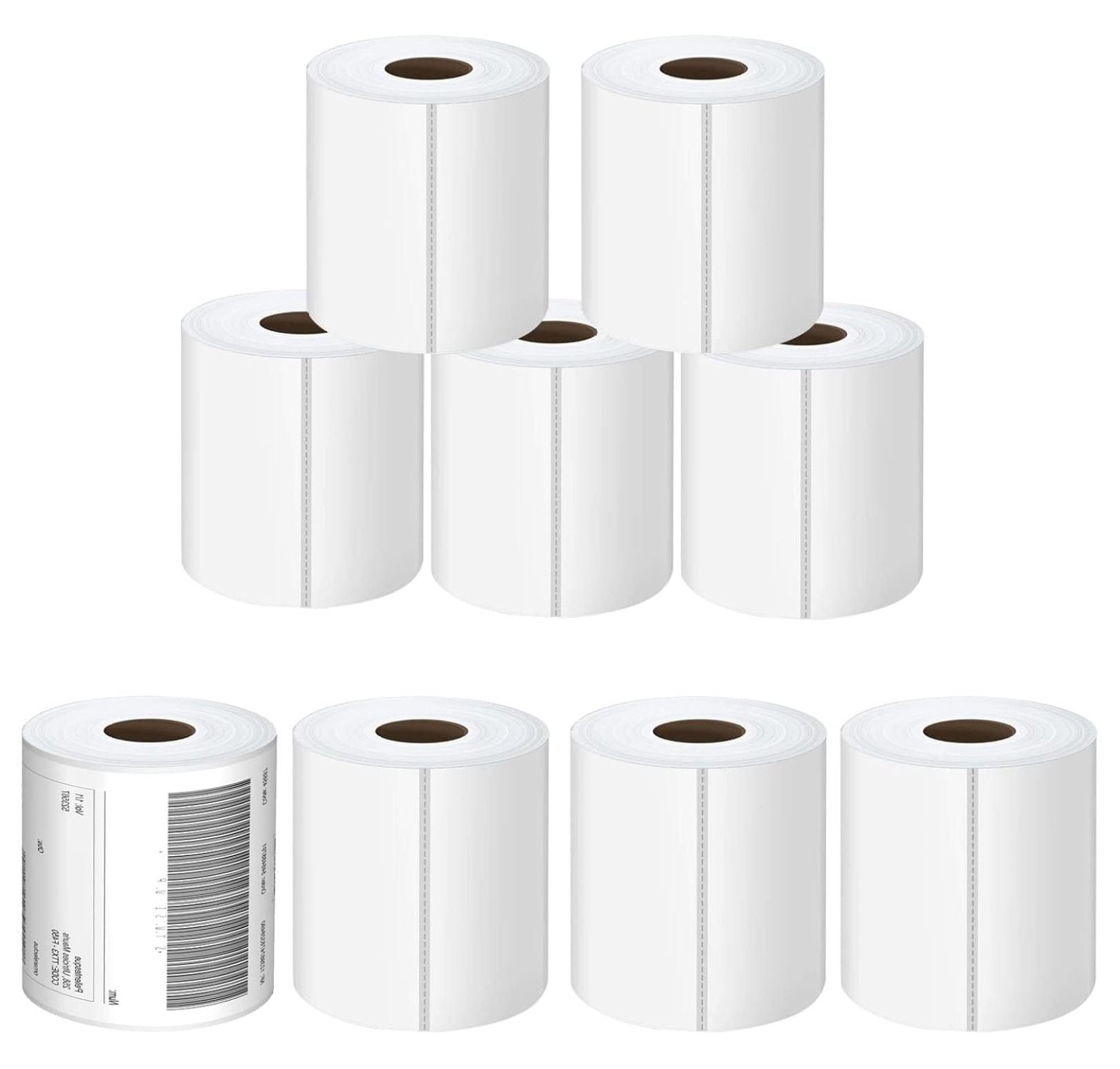 Thermal Labels 4x6 Roll - 10000 Labels, 4x6 Perforated Postage Shipping Label for Rollo, Zebra ...