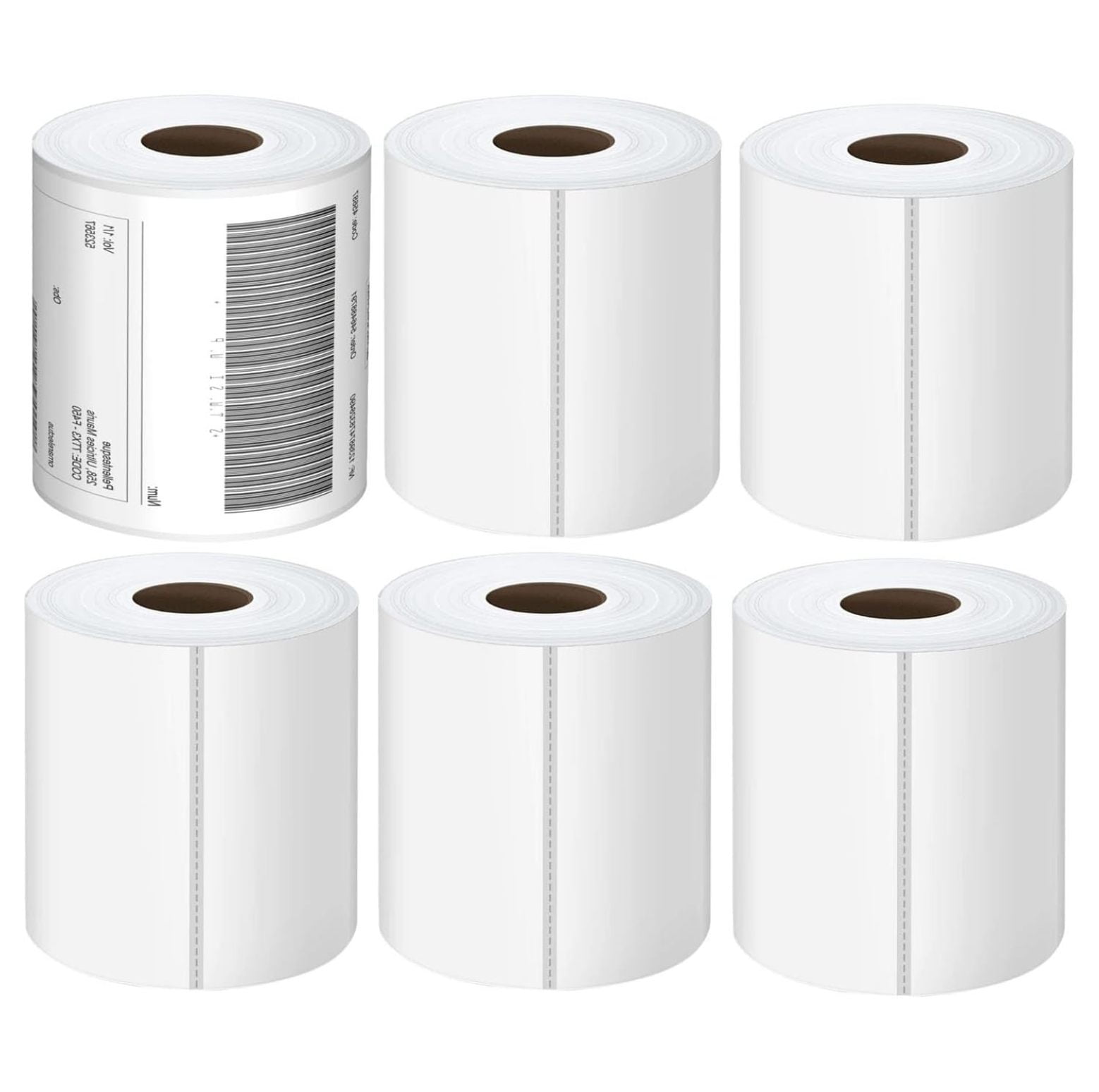 Thermal Labels 4x6 Roll - 1500 Labels, Industrial Labels Direct Thermal Perforated Postage ...