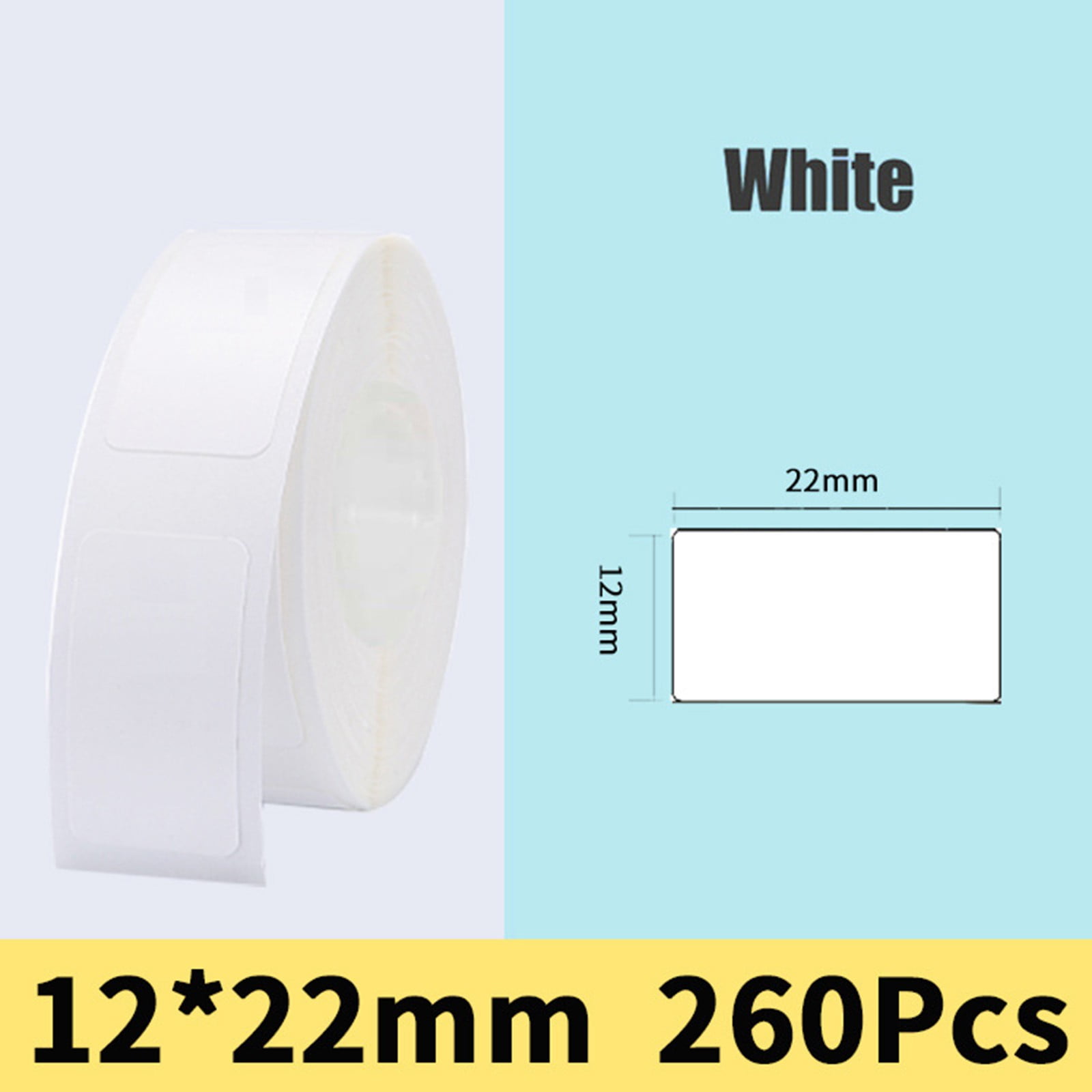 Thermal Labels,Printer Sticker Paper with For Handheld Label Maker 12× ...