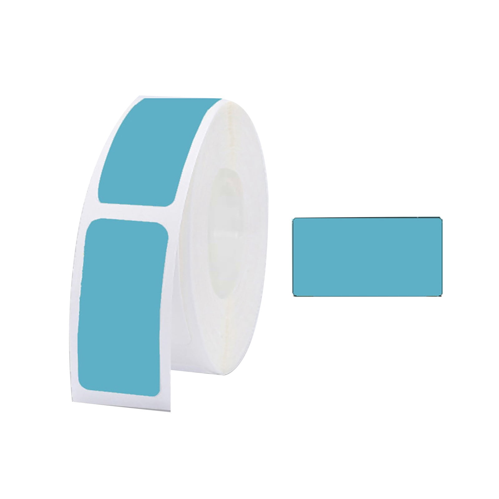 Thermal Labels,Printer Sticker Paper with for Handheld Label Maker Blue ...