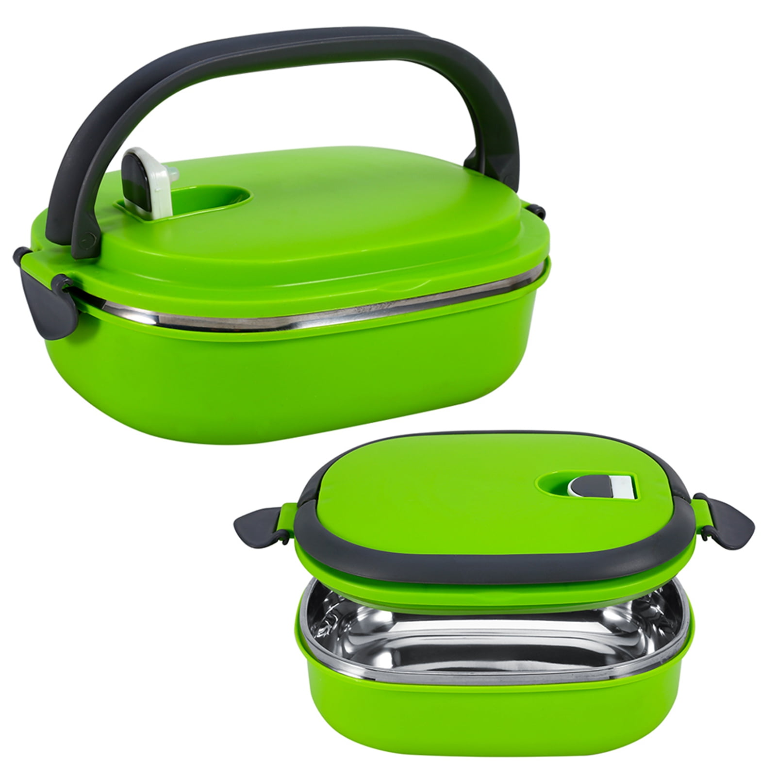 Thermal Lunch Box,Stainless Steel Lunch Box Portable Carry Hand Thermal ...