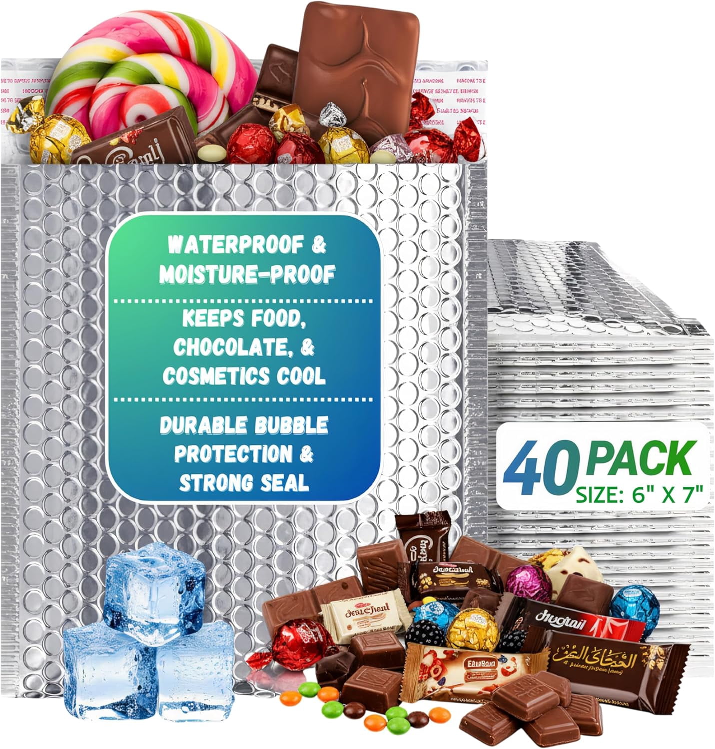 Thermal Mailers 6x7 Inch (40 Pack) – Insulated mailers for cold ...