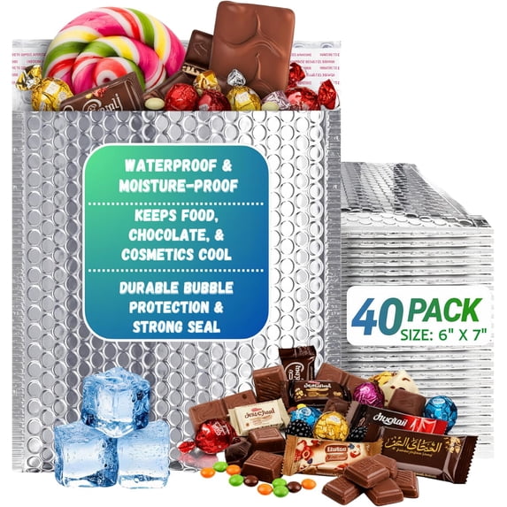 Thermal Mailers 6x7 Inch (40 Pack) – Insulated mailers for cold ...