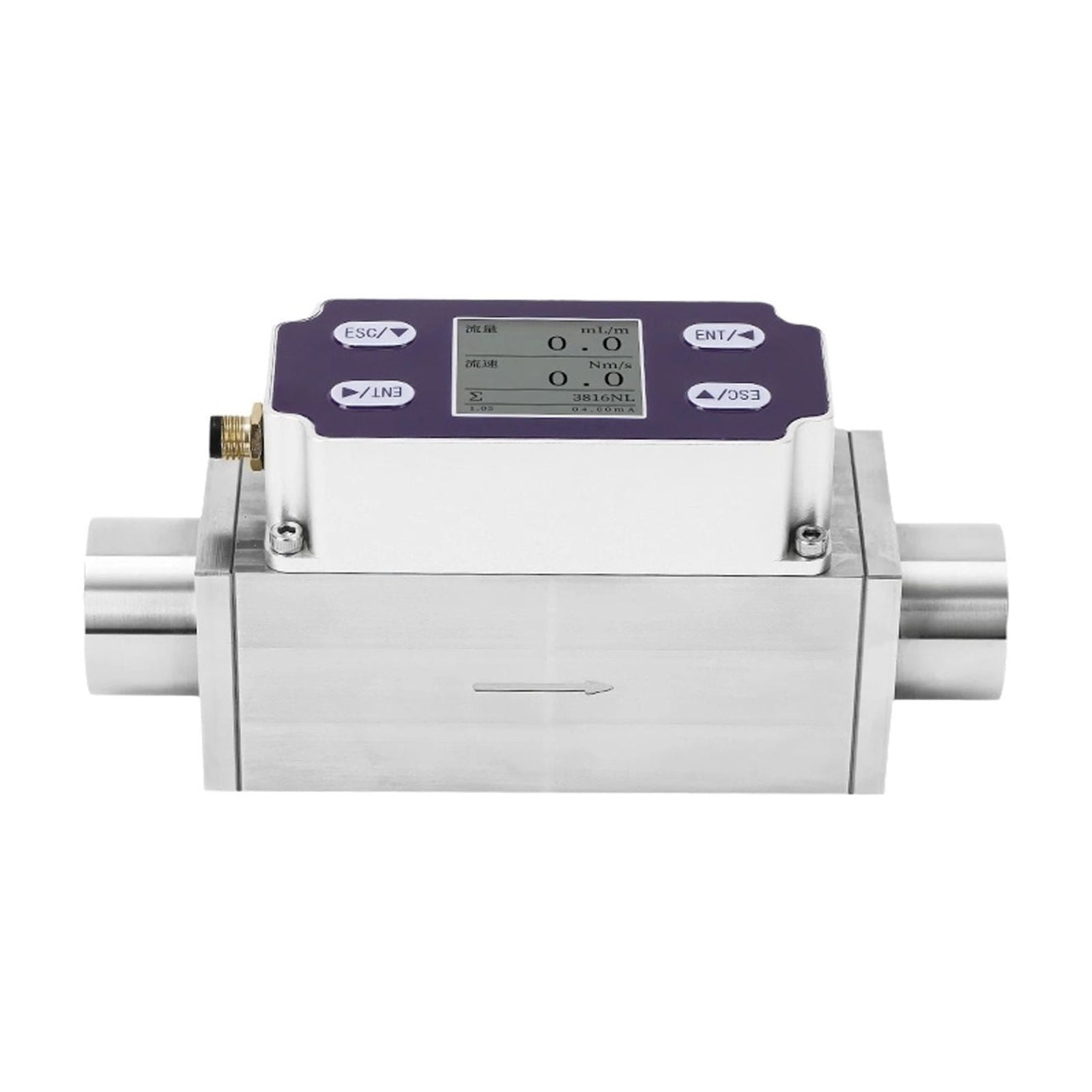 Thermal Mass Micro MEMS Gas Flow Meter RS485 Digital Sensor for Oxygen ...