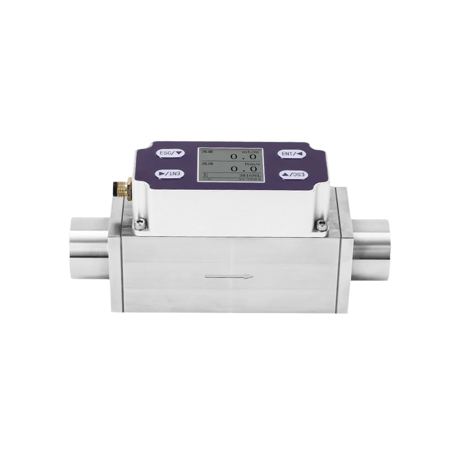 Thermal Mass Micro MEMS Gas Flow Meter RS485 Digital Sensor for Oxygen ...