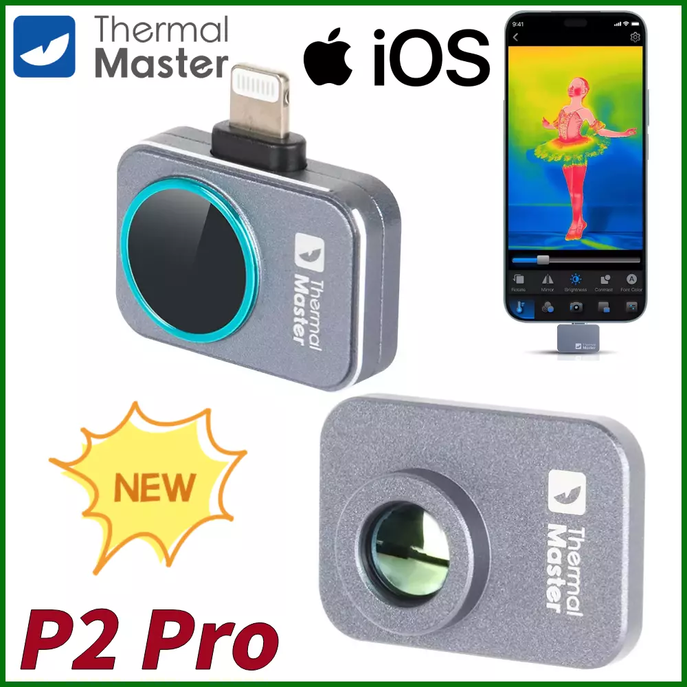 Thermal Master P2 Pro Thermal Imaging Camera for IOS 256x192 Resolution ...