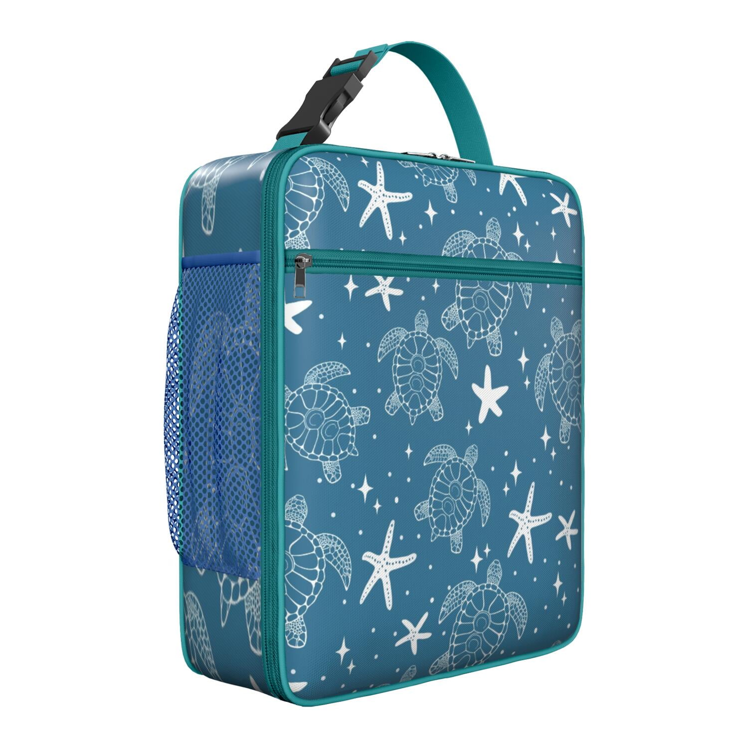 Thermal Meal Bag with Leakproof Waterproof Features, Mesh Side Pocket ...