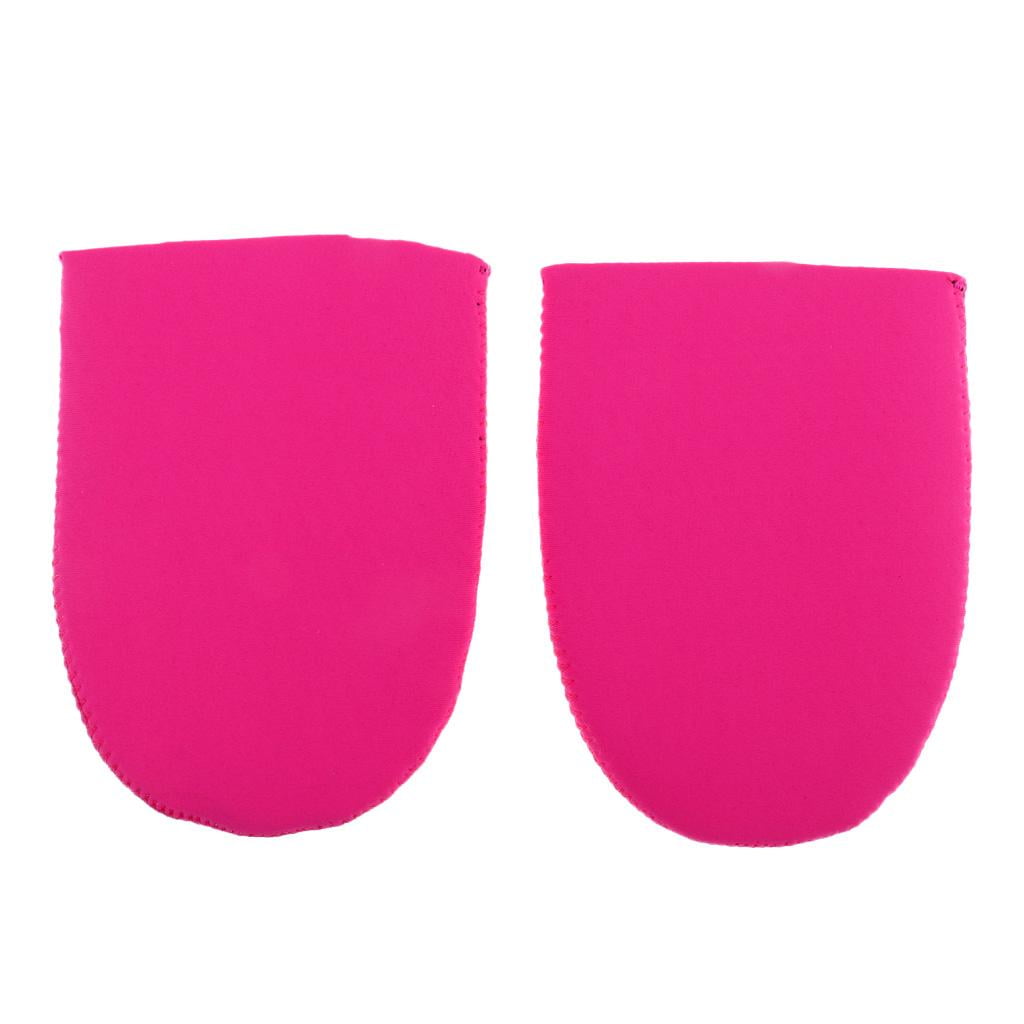 Thermal Neoprene Cycling Hiking Running Toe Covers Toe Warmer, Red Rose ...