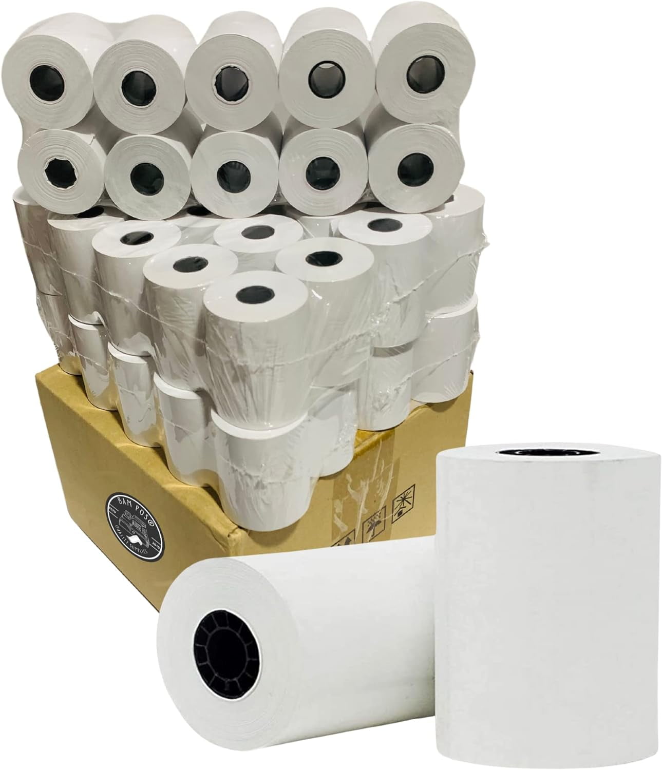 Thermal Paper - 2-1/4 x 50' - Compatible With Ingenico ICT 200/220/250 ...