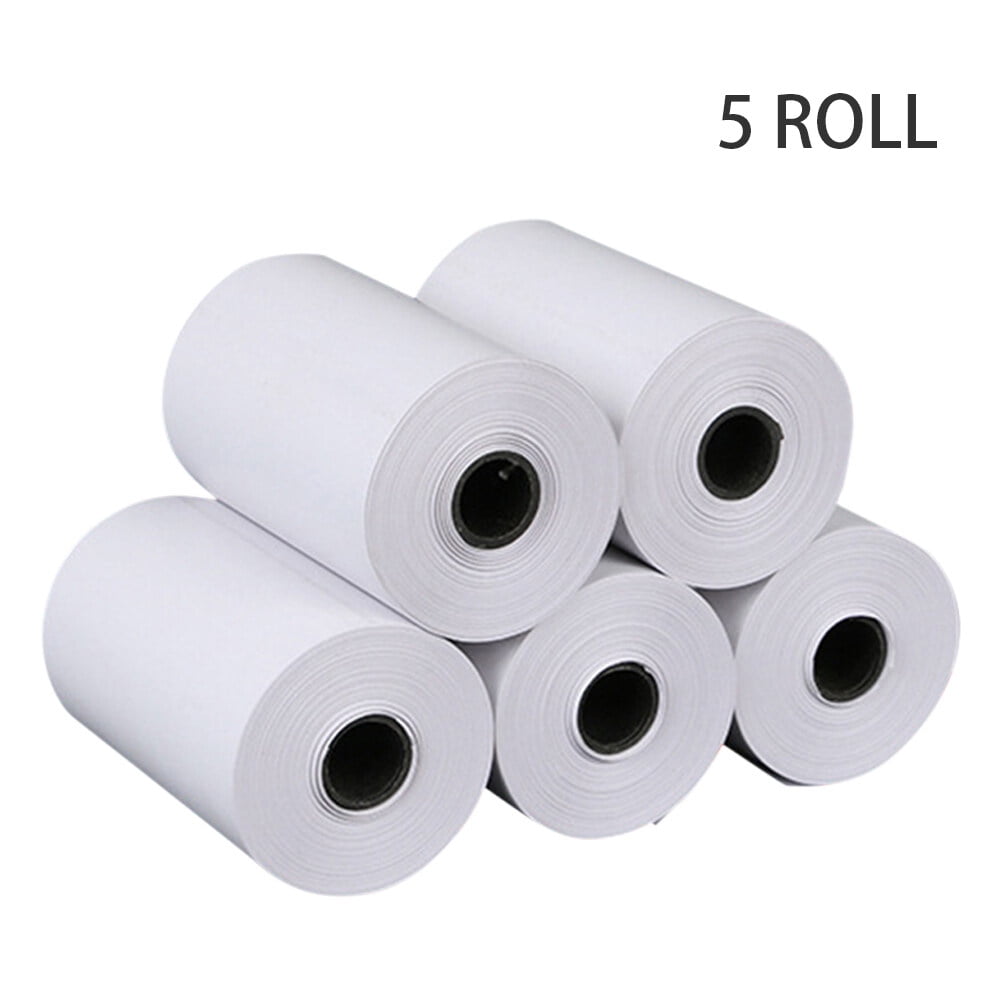 Thermal Paper,* 30mm Questions Printer 5 Rolls Roll 57 * Portable ...