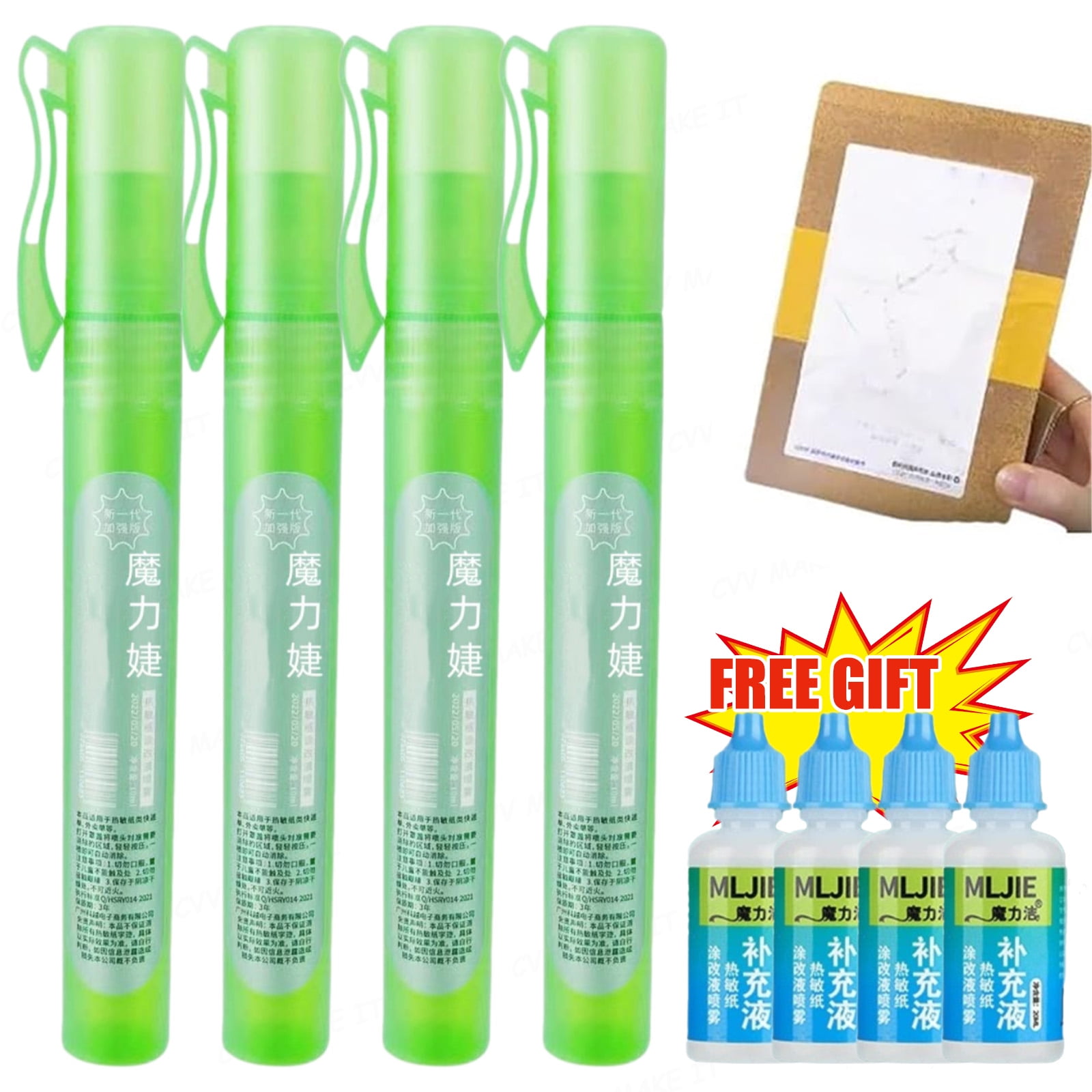 Thermal Paper Eraser Spray 10ml Thermal Paper Correction Fluid Spray ...