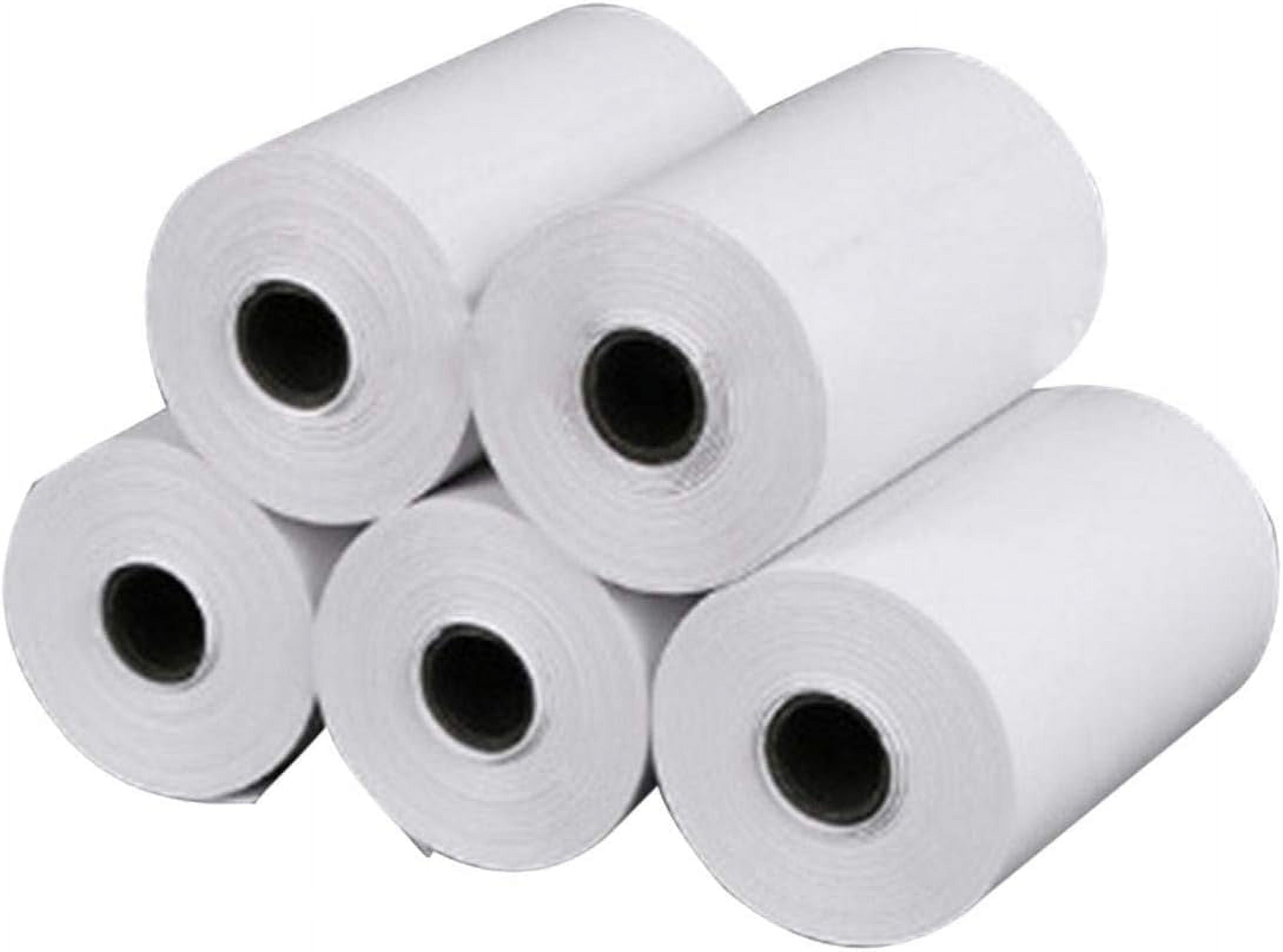 Thermal Paper for Mini Thermal Printer, 5 Rolls Wireless Pocket Label ...