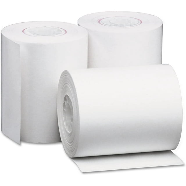 Thermal Paper for Receipt Printers, 2-1/4in x 80' Roll, 50/carton ...