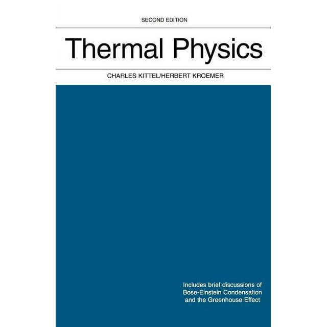 Thermal Physics (Hardcover) - Walmart.com