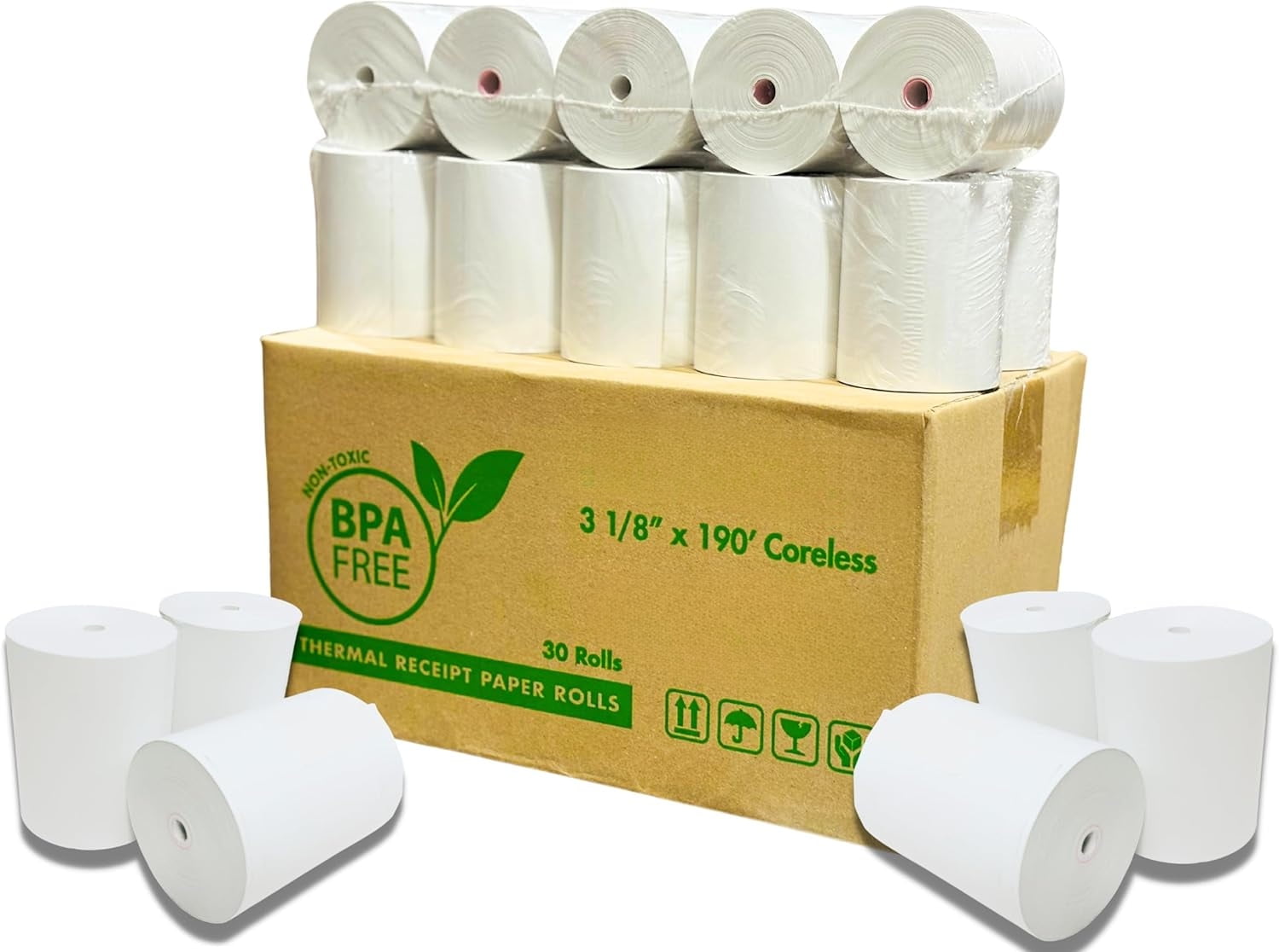 Thermal Printer Receipt Paper Standard POS Size | High-Volume Promo ...