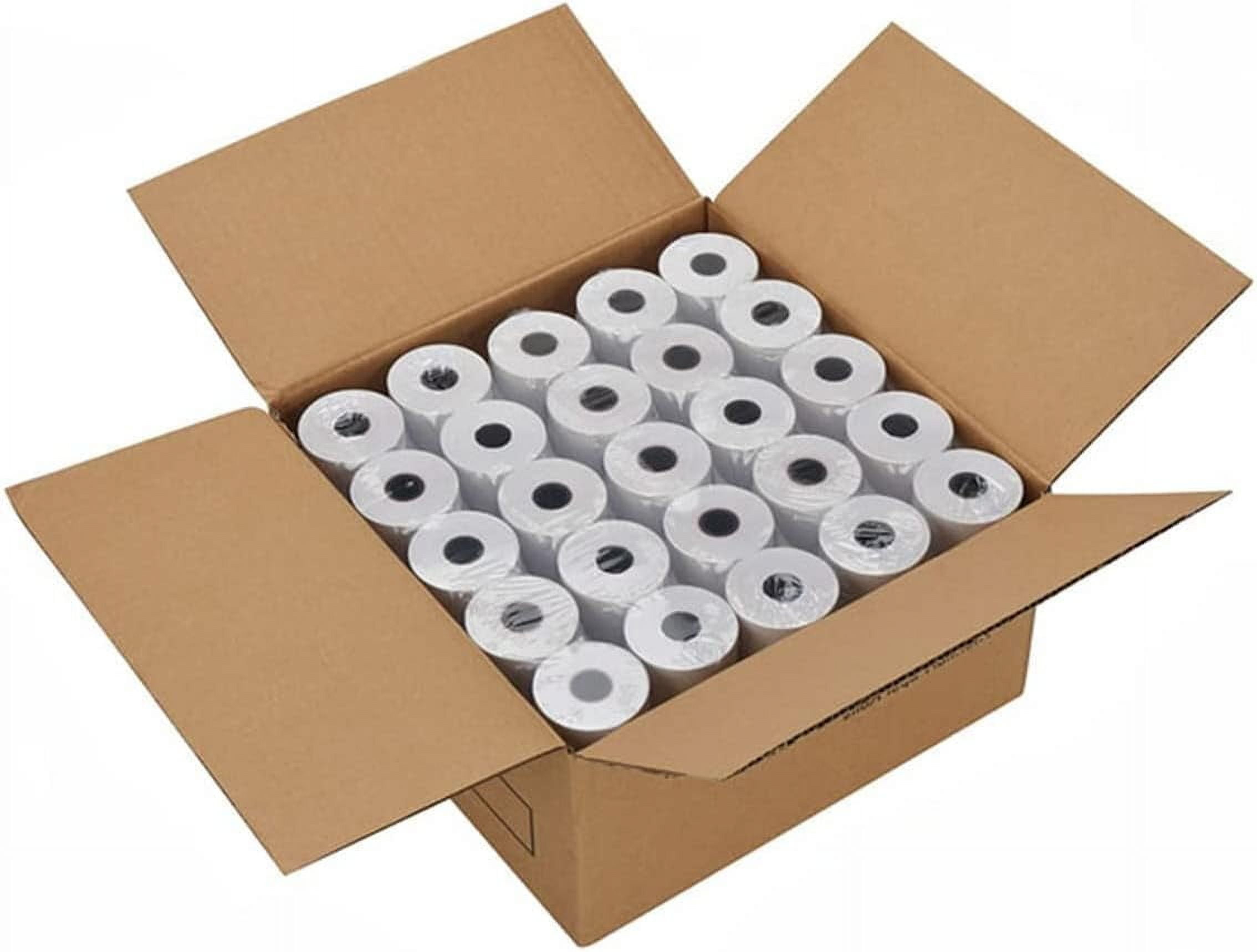 Thermal Receipt Paper, 2 1/4" x 50' Receipt Paper Cash Register POS ...