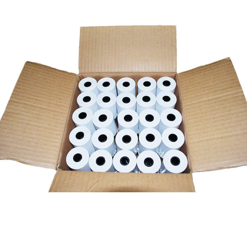 Thermal Receipt Paper Roll 2 1/4 x 50 Feet, 150 Rolls Bulk Pack for POS ...