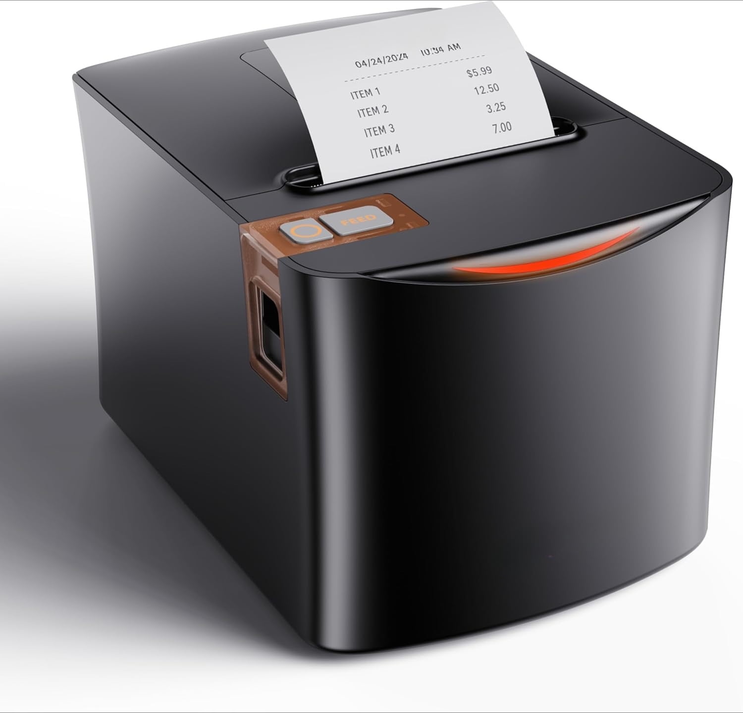 Thermal Receipt Printer, 80mm High-Speed POS Printer with Auto Cutter ...