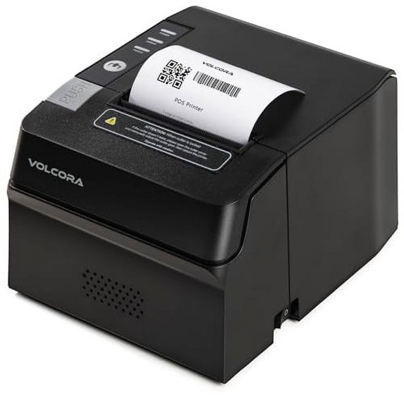 Thermal Receipt Printer, 80mm USB/Ethernet POS QR Code Printer with ...