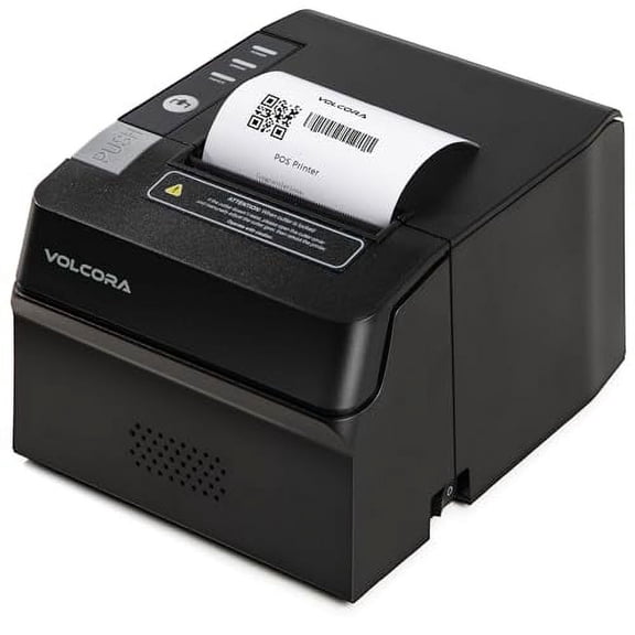 Volcora Thermal Receipt Printer, 80mm USB/Ethernet POS QR Code Printer ...