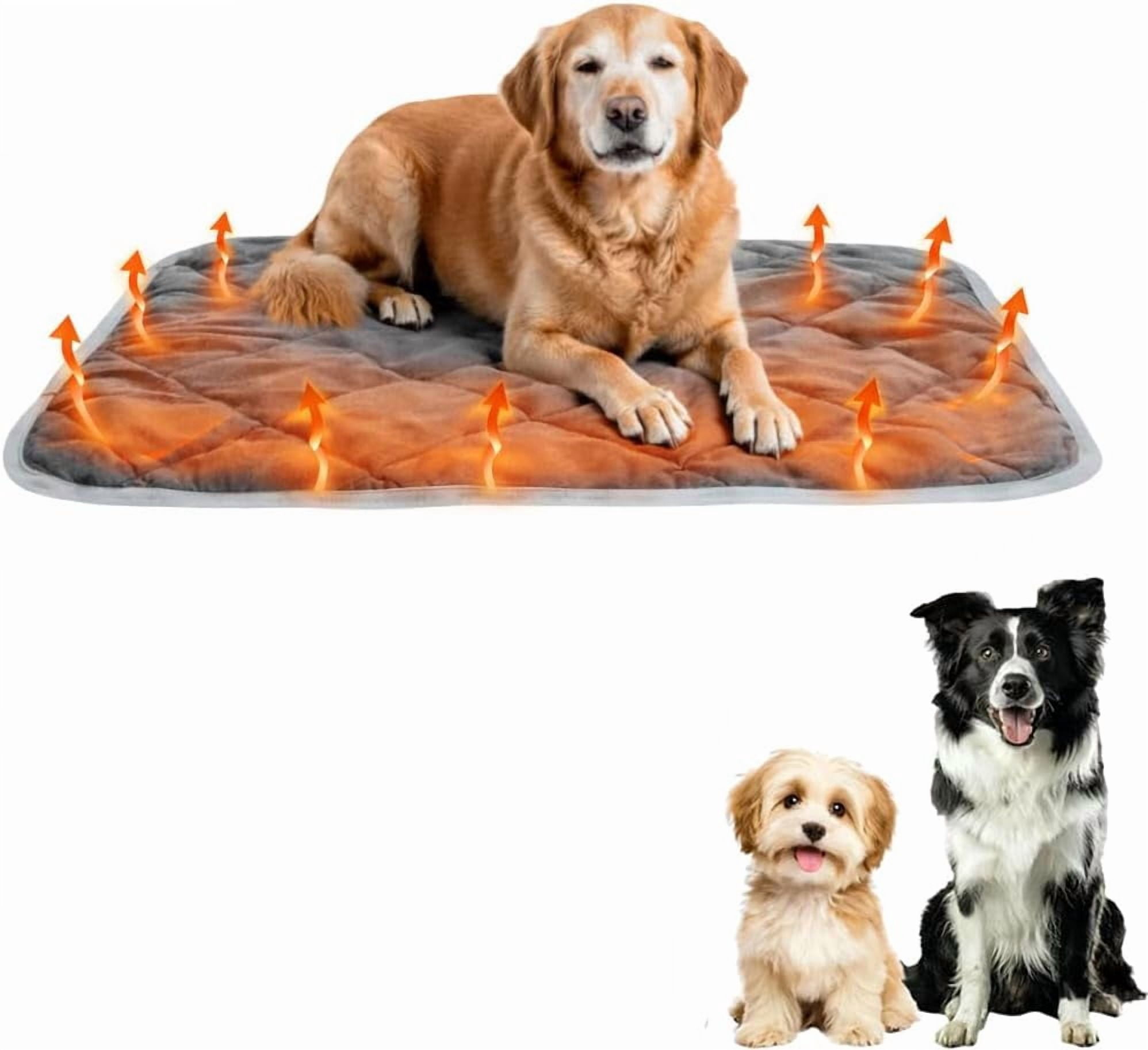 Thermal Reflection Pad for Dogs & Cats, Self-Warming Cozy Pet Bed ...