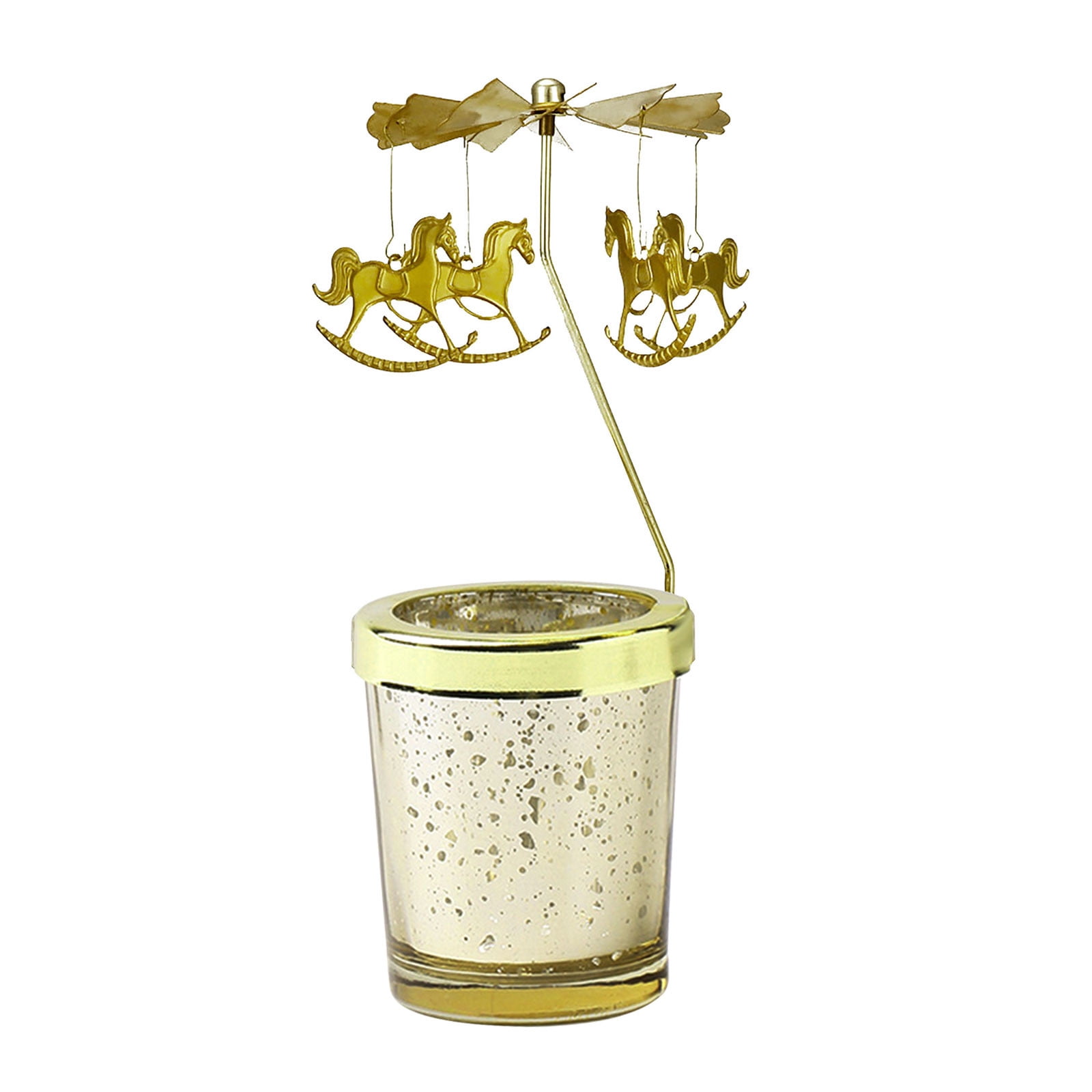 Thermal Rotating Candle Revolving Lantern Dream Decoration Candle ...