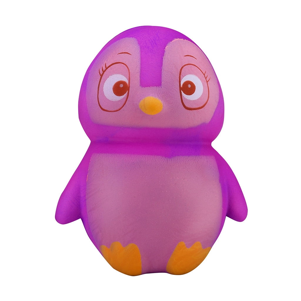 Thermal - Sensitive Slow - Rising Scented Penguin Squishy Toy - Stress ...