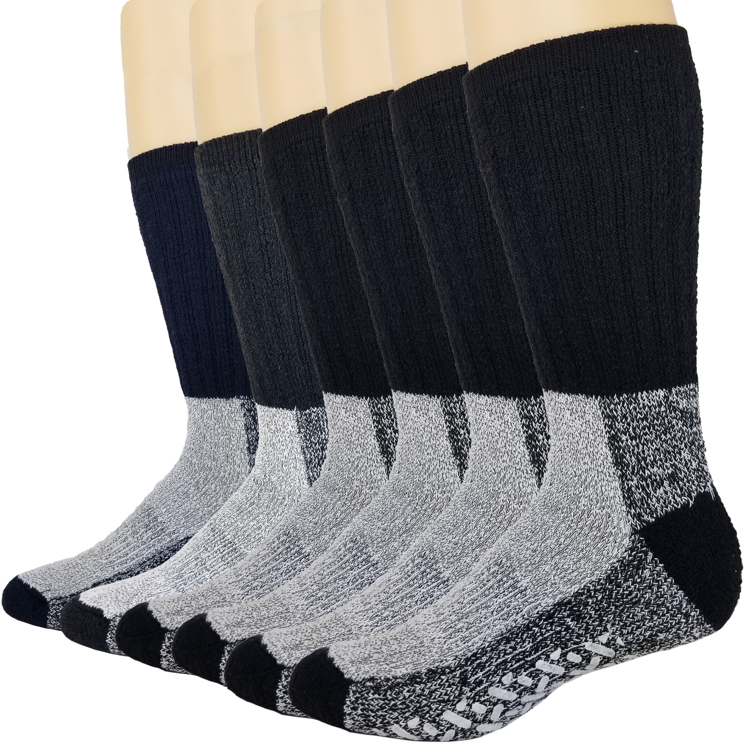Thermal Socks Merino Wool Socks For Women and Men - 6 Pairs of Extra ...