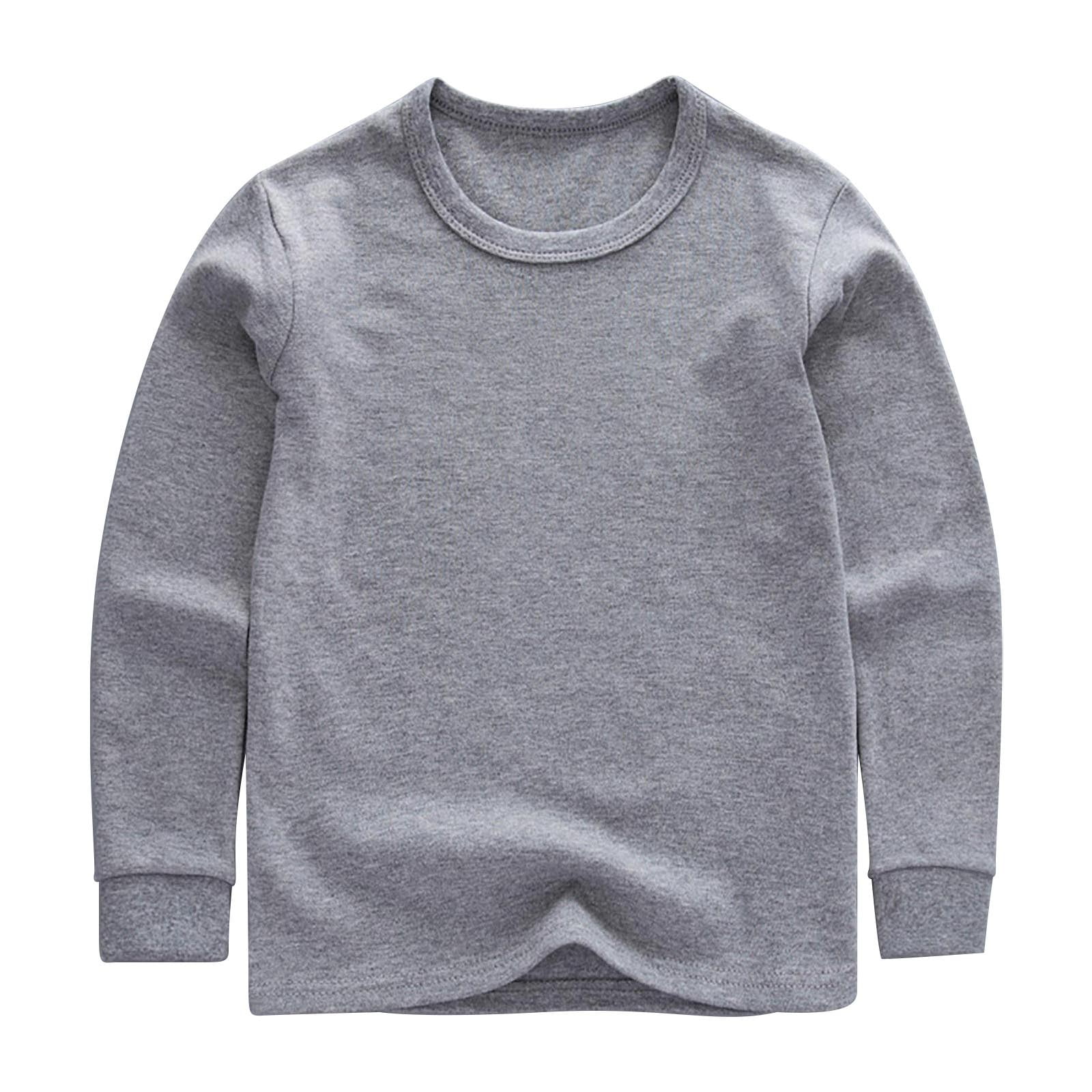 Thermal Top Boy Boys And Girls' Classic Fit Crewneck T Shirt | Organic ...