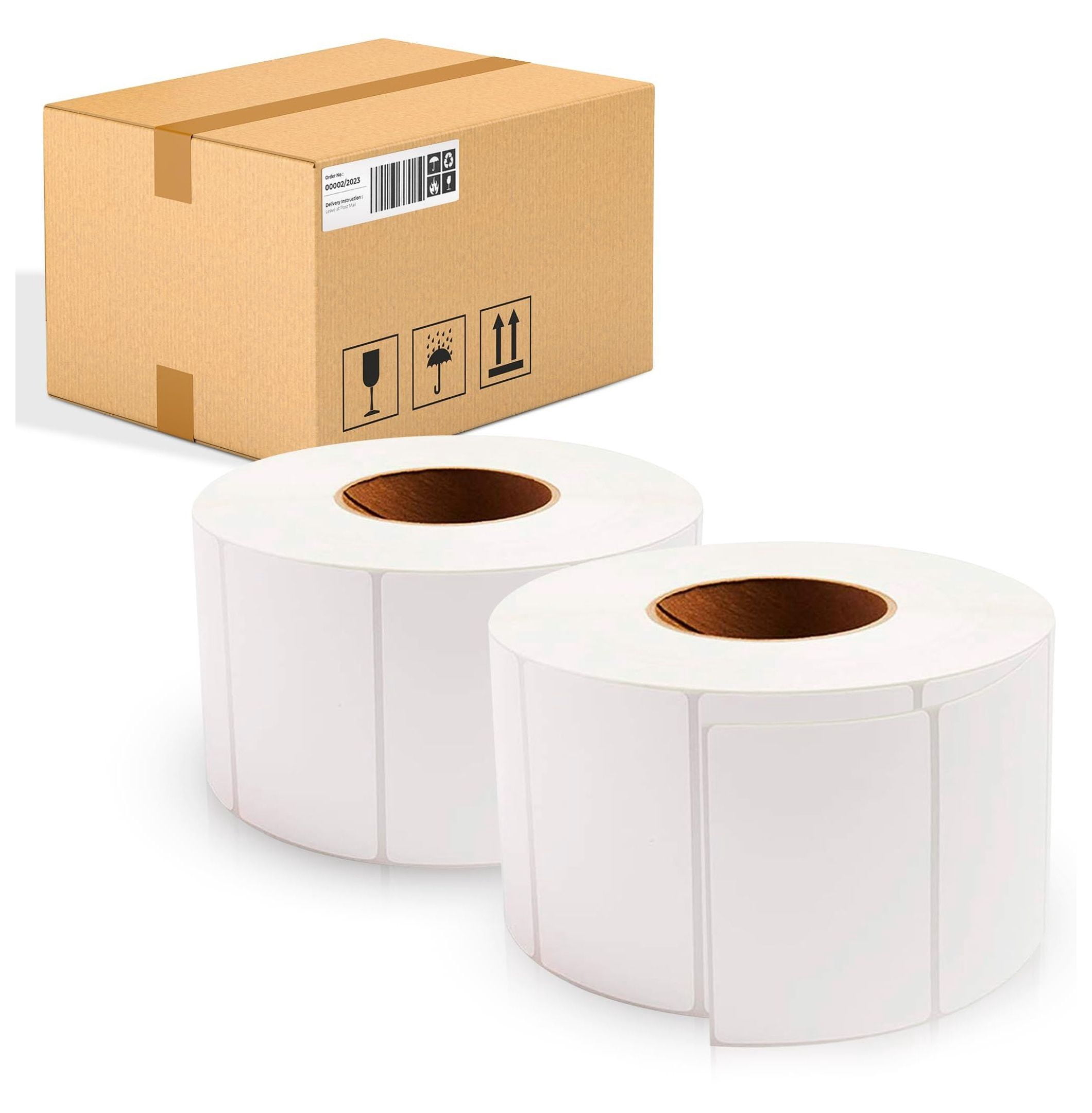Thermal Transfer Labels 4x2 Inch - 11500 Pack - Freezer Grade Shipping ...