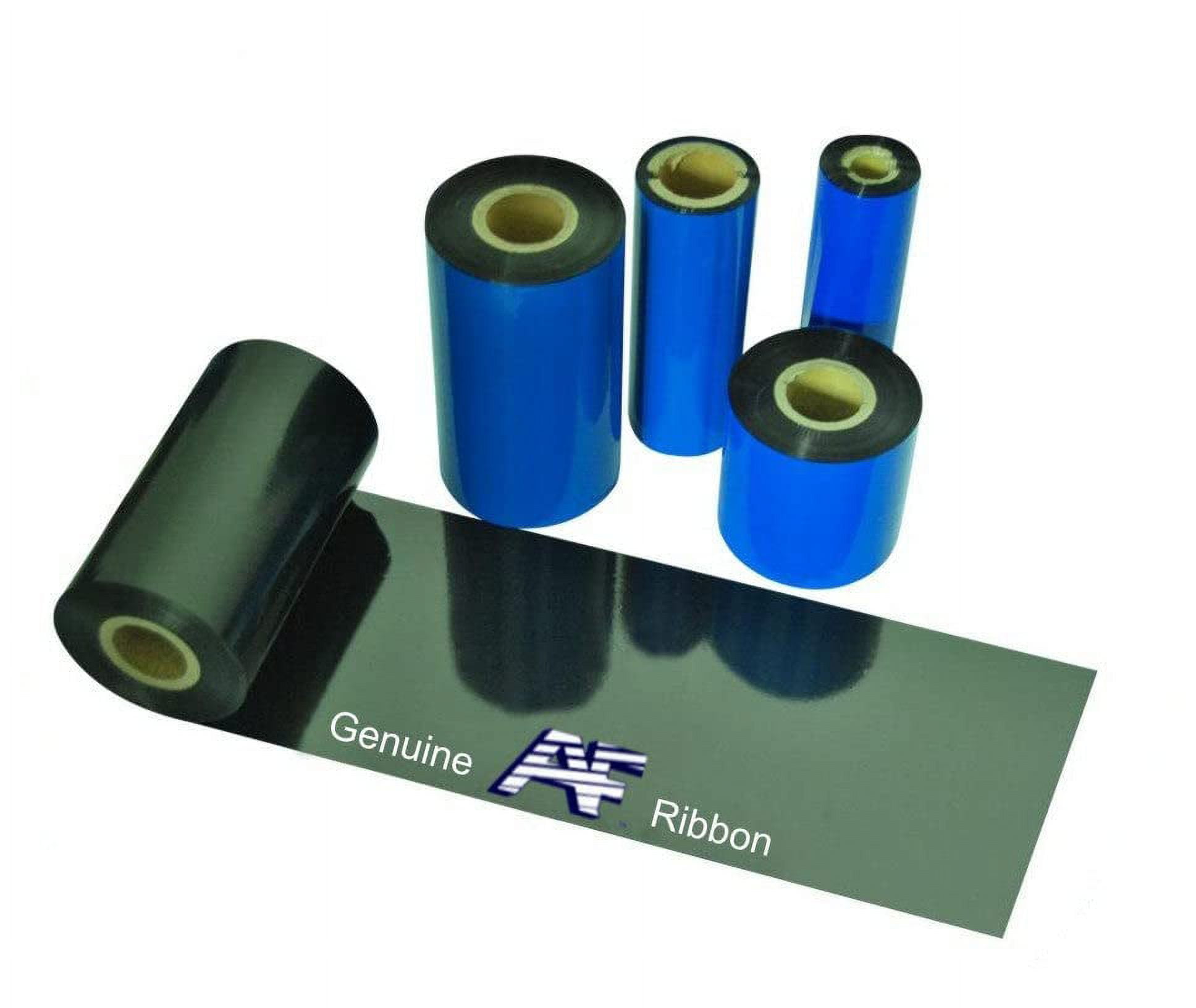 Thermal Transfer Ribbon by Accurate Films for Zebra Printer, Case of 24 ...