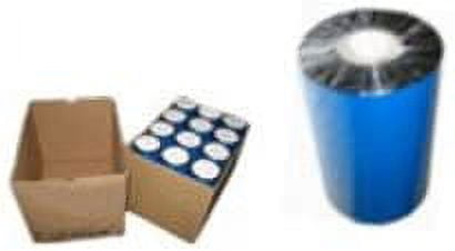 Thermal Transfer Ribbon for Zebra Printer, $5.80/ea,, Case of 24, 4.33 ...