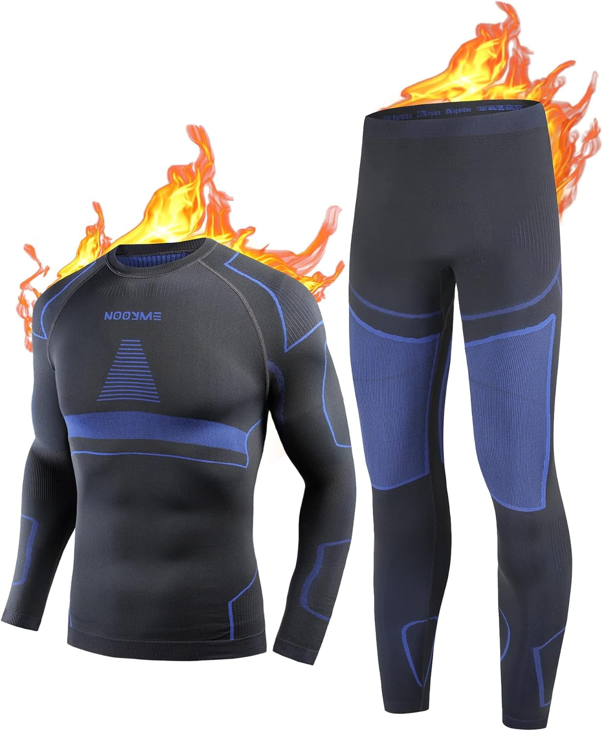 Thermal Underwear Long Johns for Men - Long Underwear Base Layer for ...
