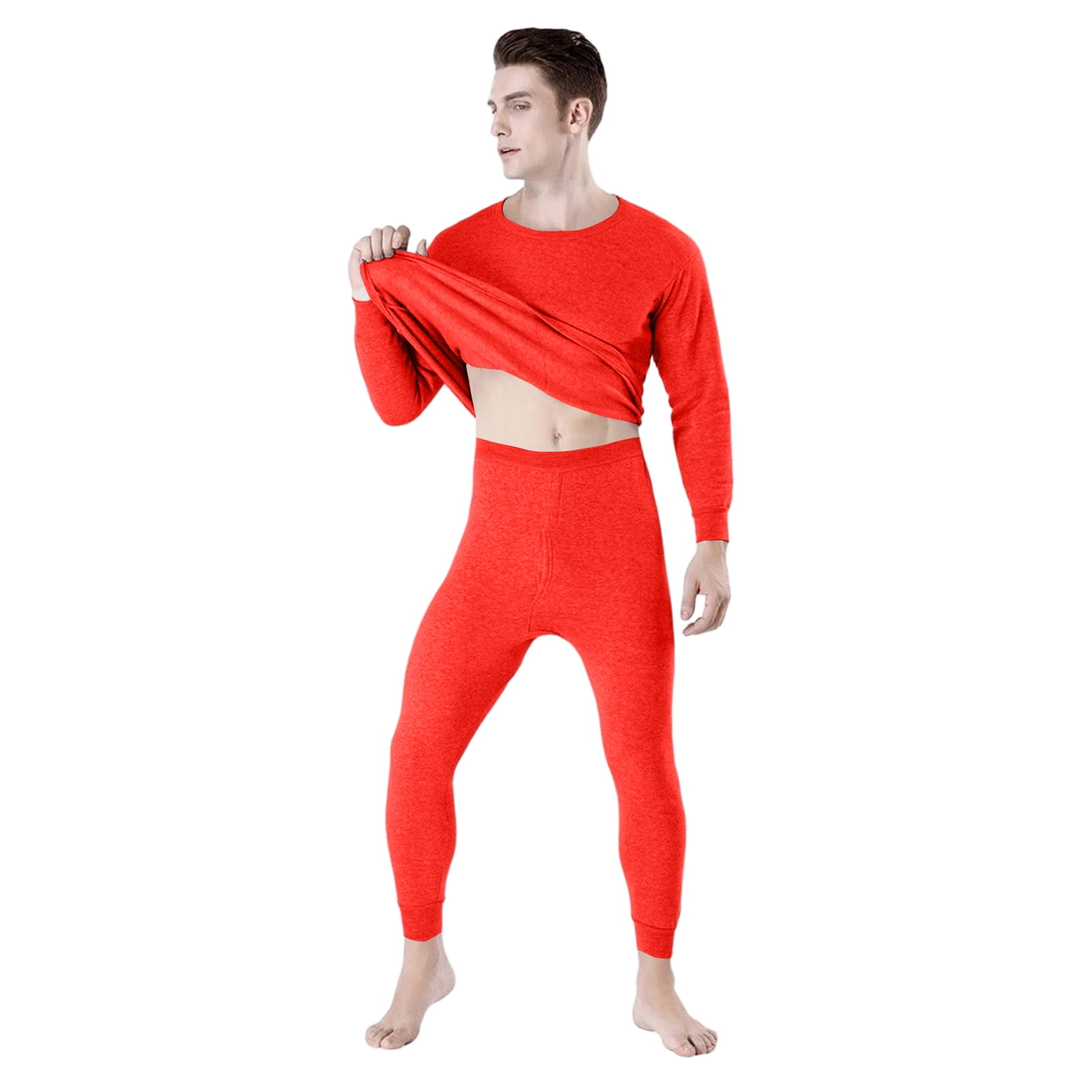 Thermal Underwear for Men Light Weight Long Johns Base Layer Set ...
