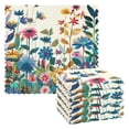 Thermal Wave Garden Kitchen Cloth Dish Towels for Drying Washing ...