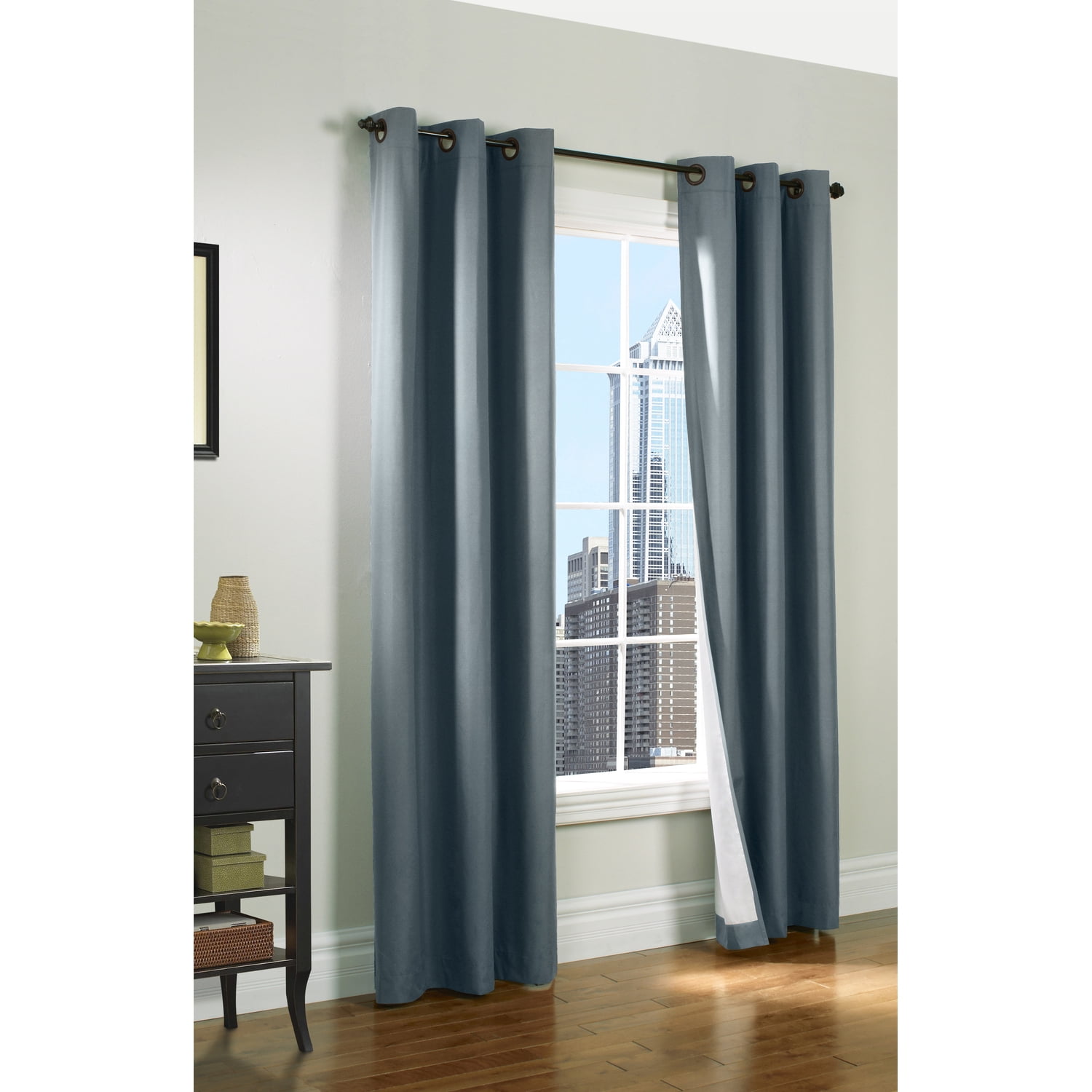 Thermalogic Prelude Room Darkening Grommet Curtain Panel 40 x 84 in ...