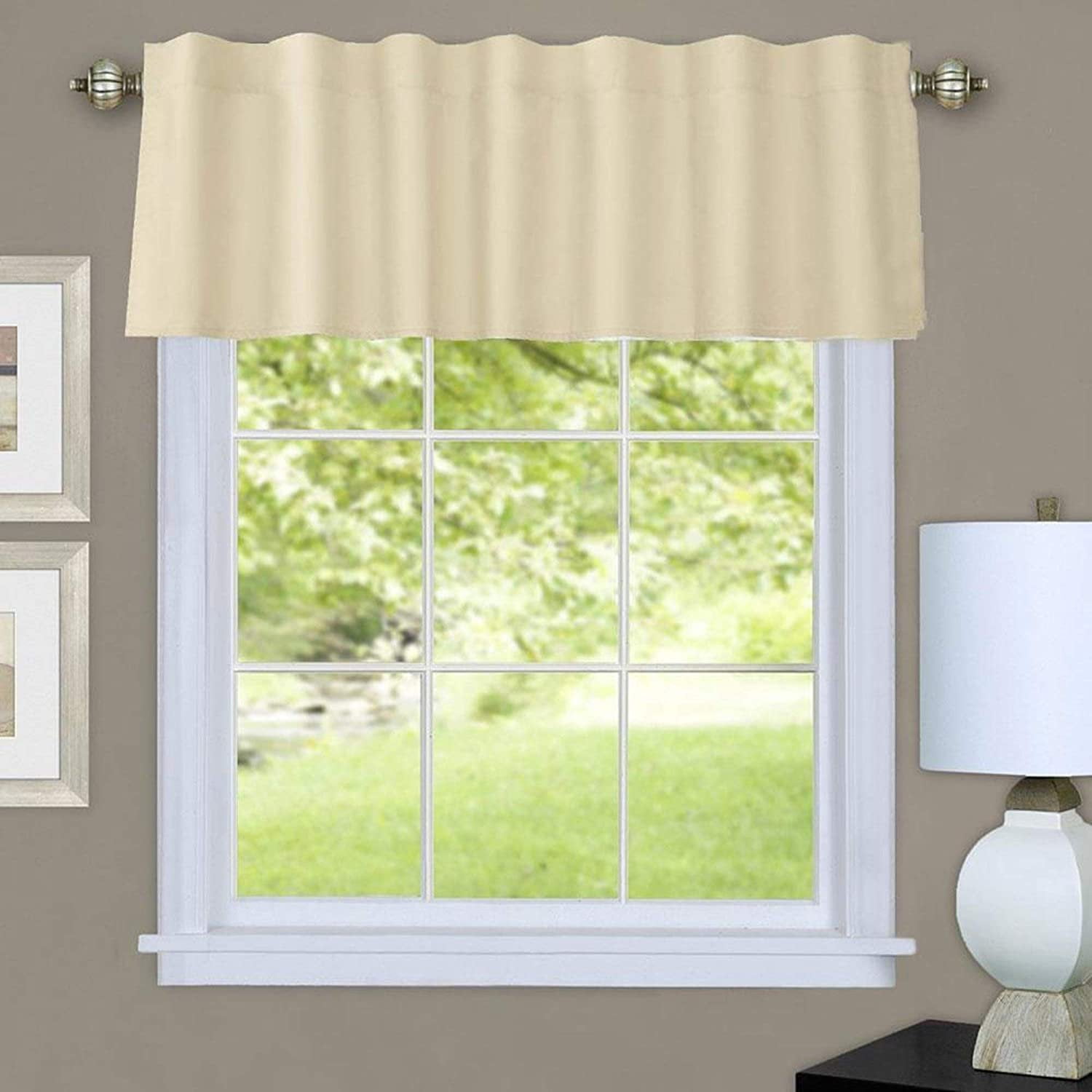 Commonwealth Thermalogic Prescott Insulated Dual Header Valance With 8 ...