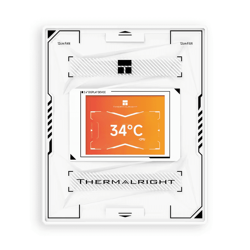 Thermalright Burst Assassin 120 VISION BLACK Air Cooled Computer Case ...